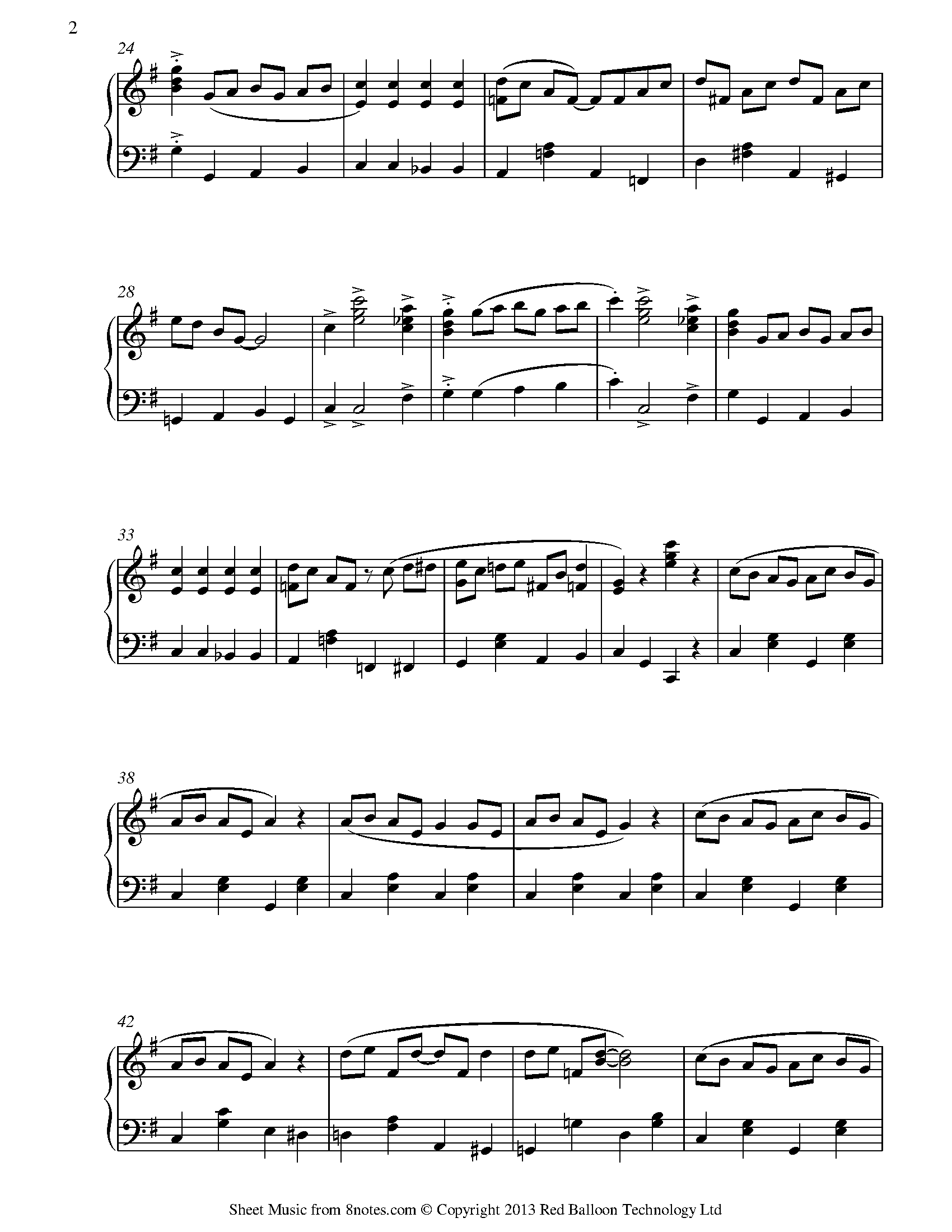 Wooster And Smith - Black Cat Rag Sheet music for Piano - 8notes.com