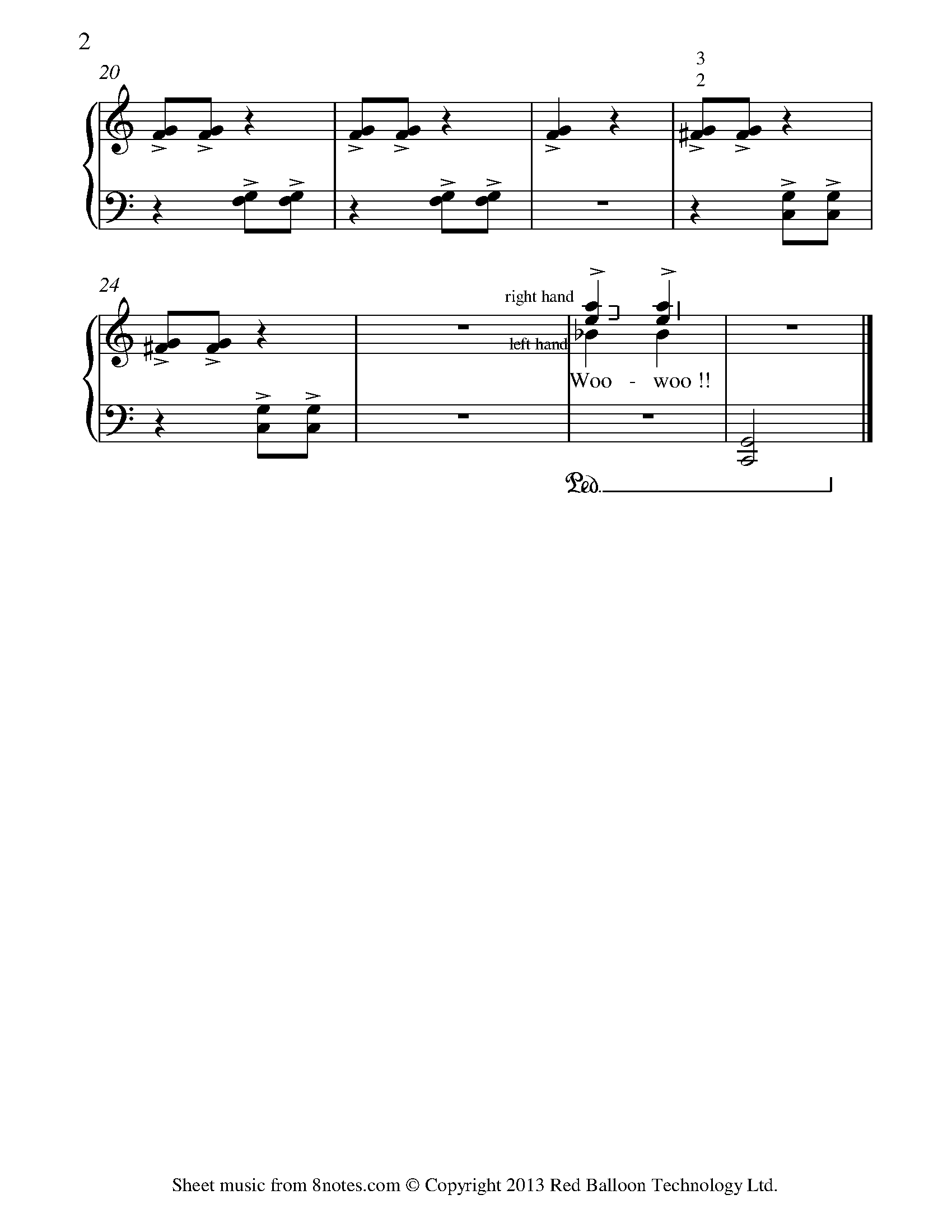 David Bruce - Freight Train Boogie Sheet music for Piano - 8notes.com