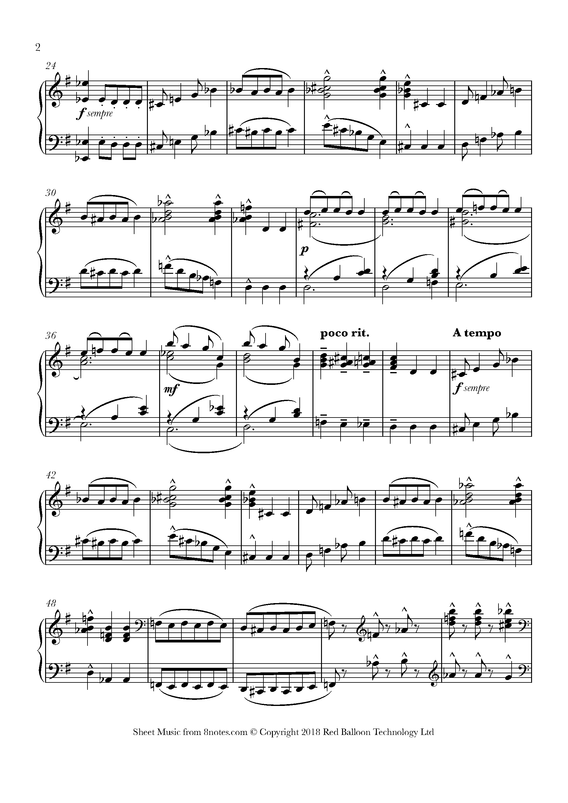 Joplin - Frolic of the Bears from Treemonisha Sheet music for Piano ...