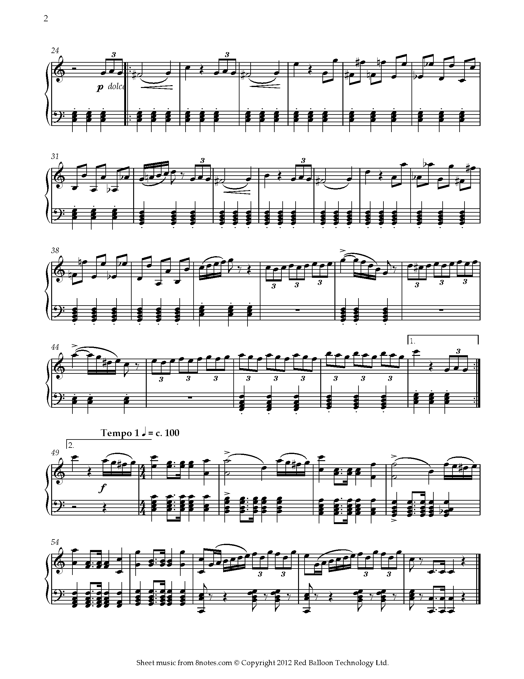 Rossini - Thieving Magpie Overture Sheet music for Piano - 8notes.com