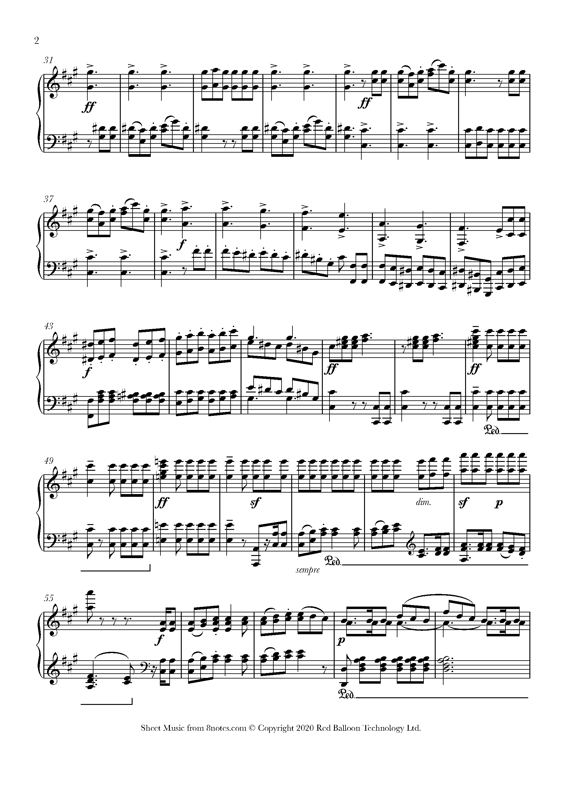 Mendelssohn - Songs Without Words, Op.19, No.3 Sheet music for Piano ...