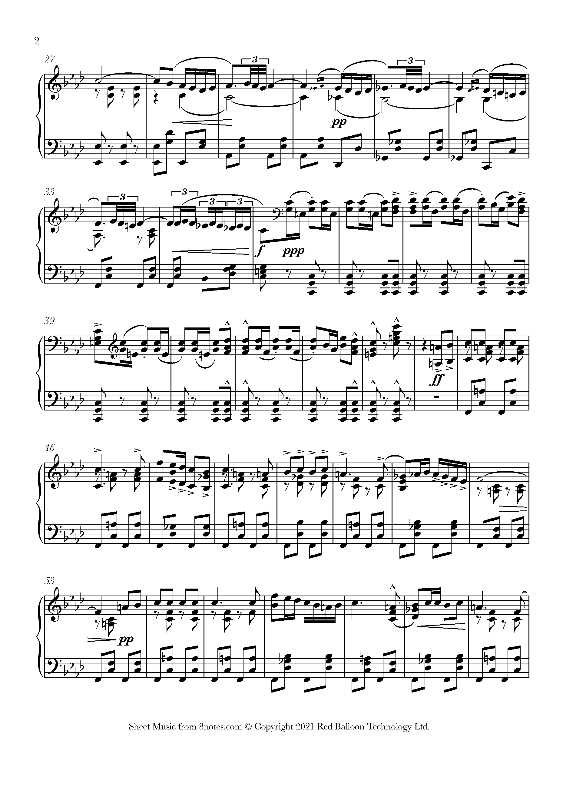 Marquina Narro - Spanish Gypsy Dance (Espana Cani) Sheet music for ...