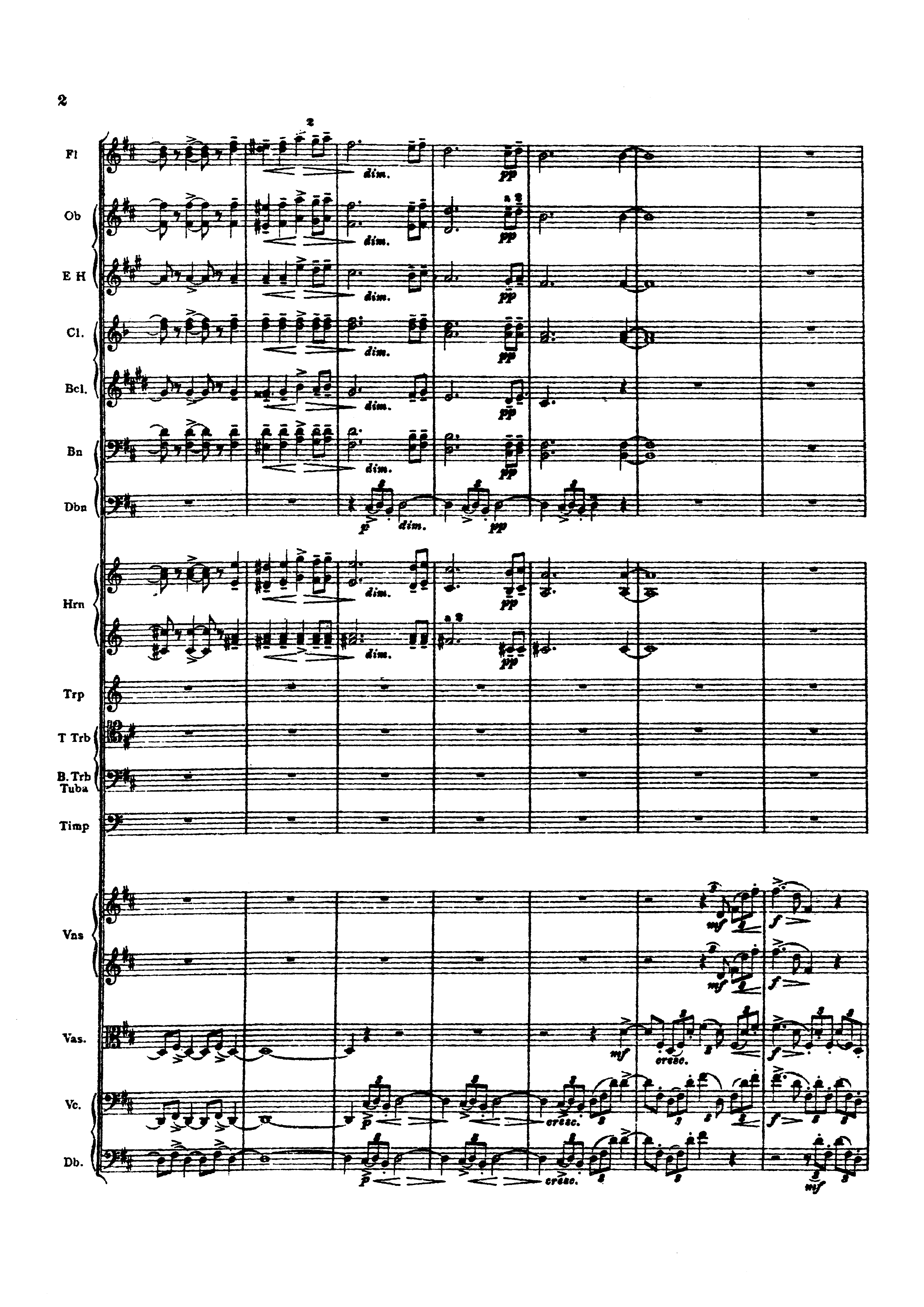 Parry, C.H.H. - Symphony No.5 in B minor for Piano - Free Sheet music ...