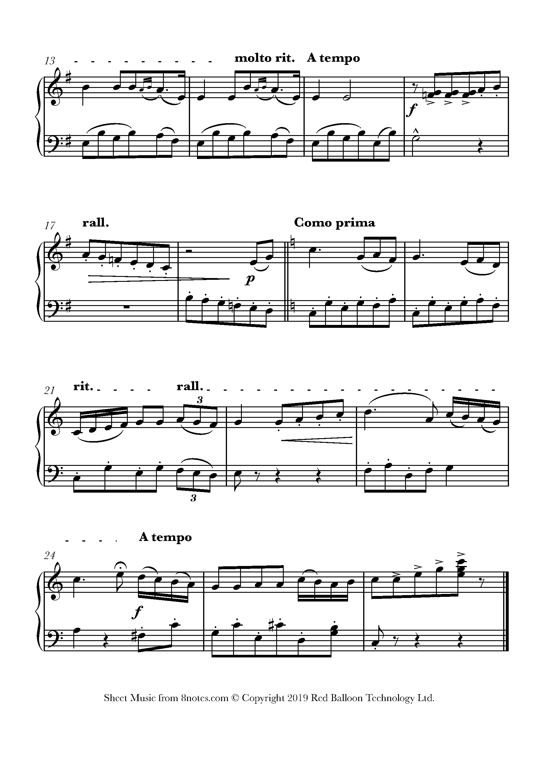 Puccini - Tra Voi Belle from Manon Lescaut Sheet music for Piano ...