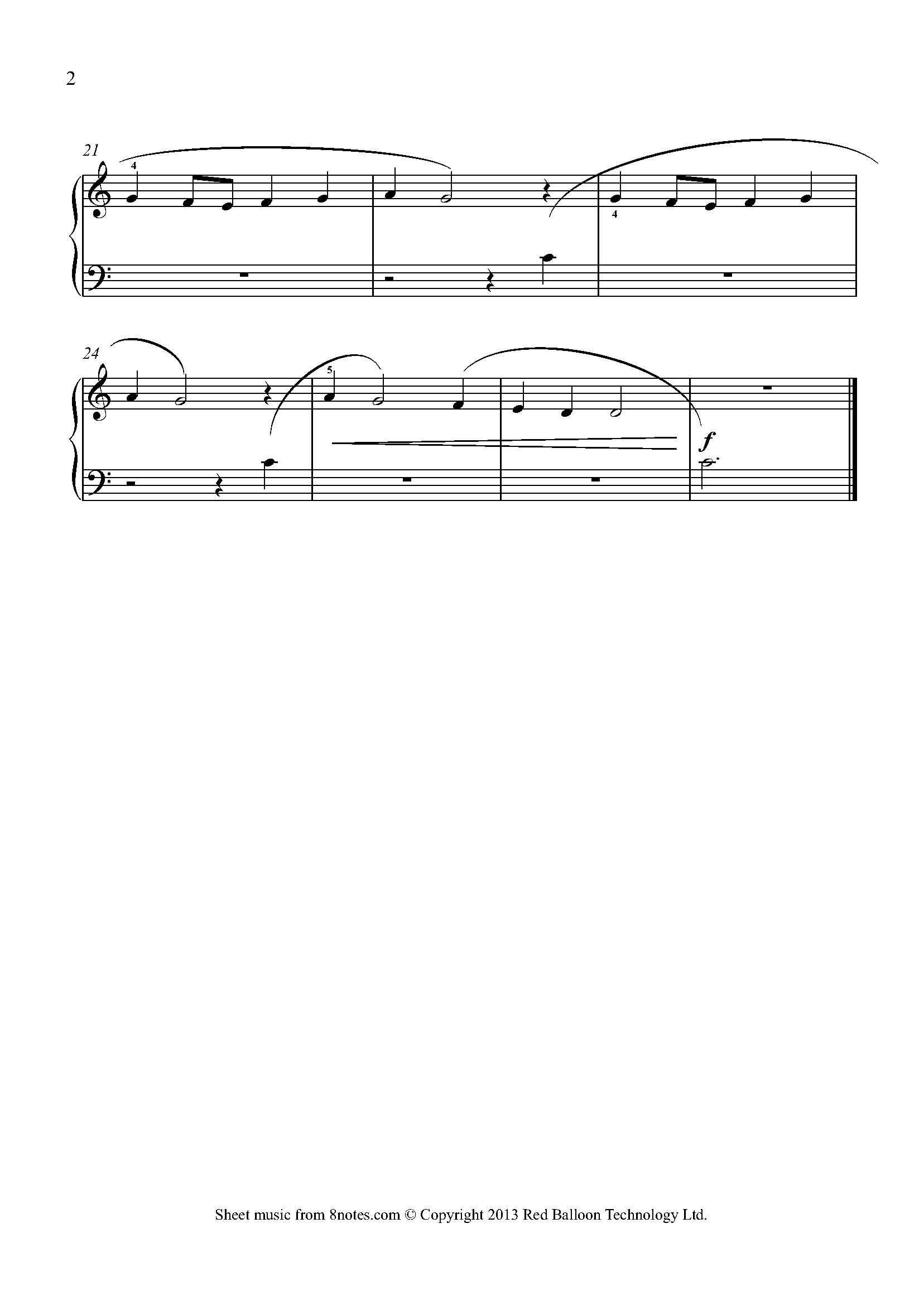 Vivaldi - Spring from the Four Seasons (beginners) Sheet music for ...