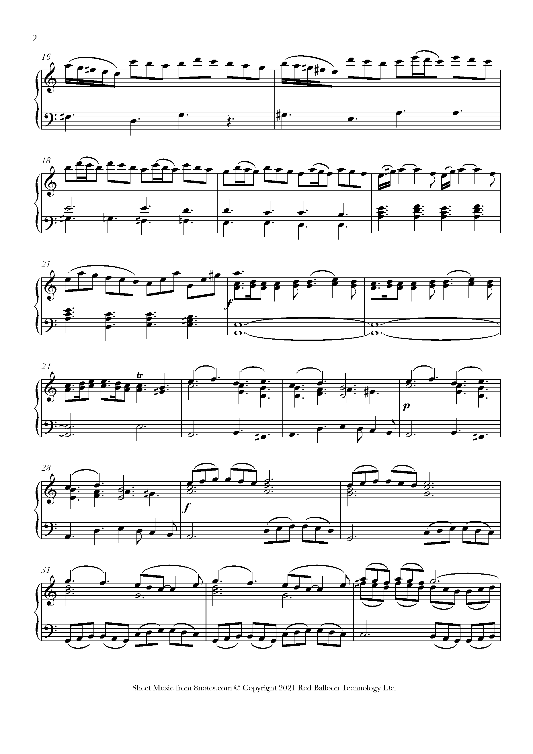 Vivaldi - Spring from the Four Seasons, 3. Danza Pastorale Sheet music ...