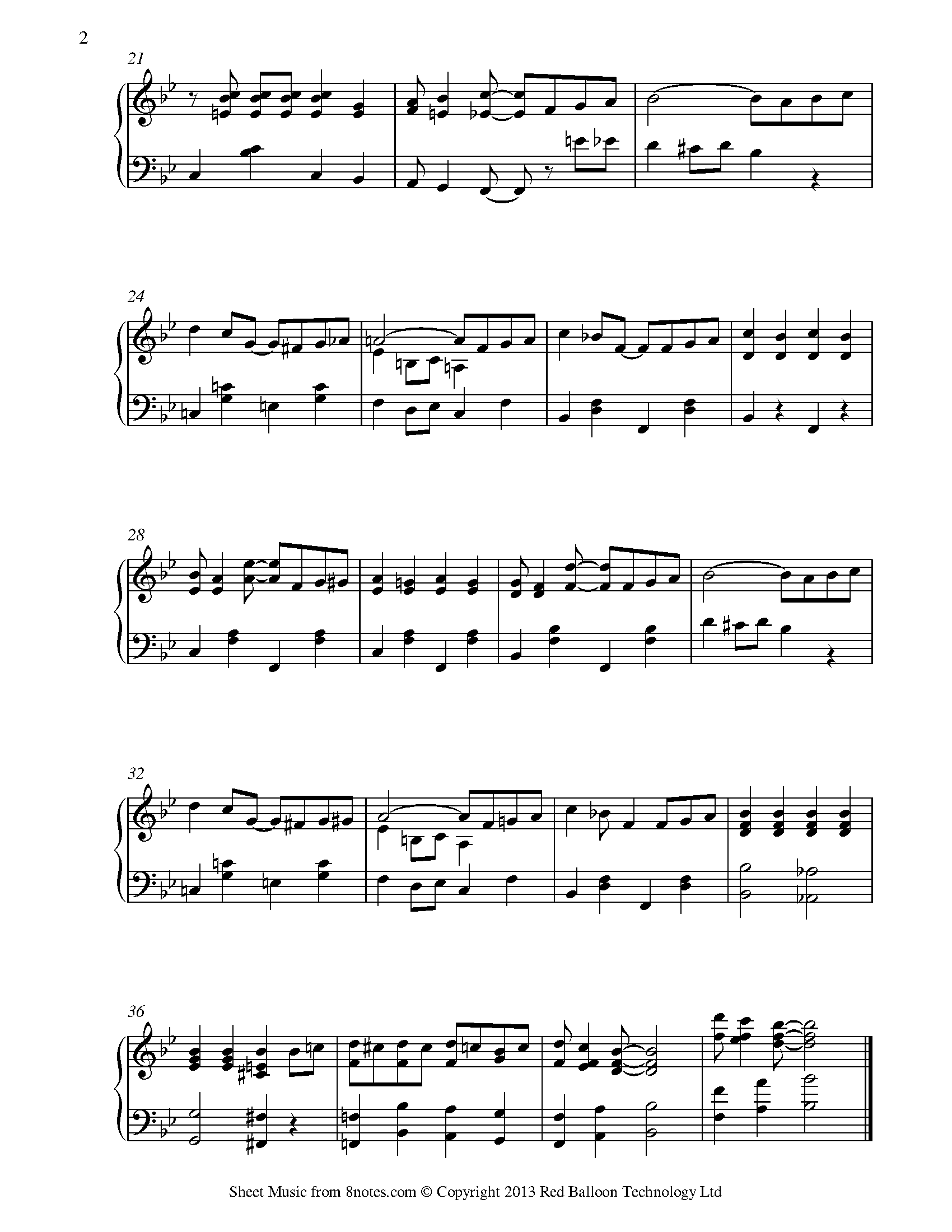 J.C.Halls - The Western Blues Sheet music for Piano - 8notes.com
