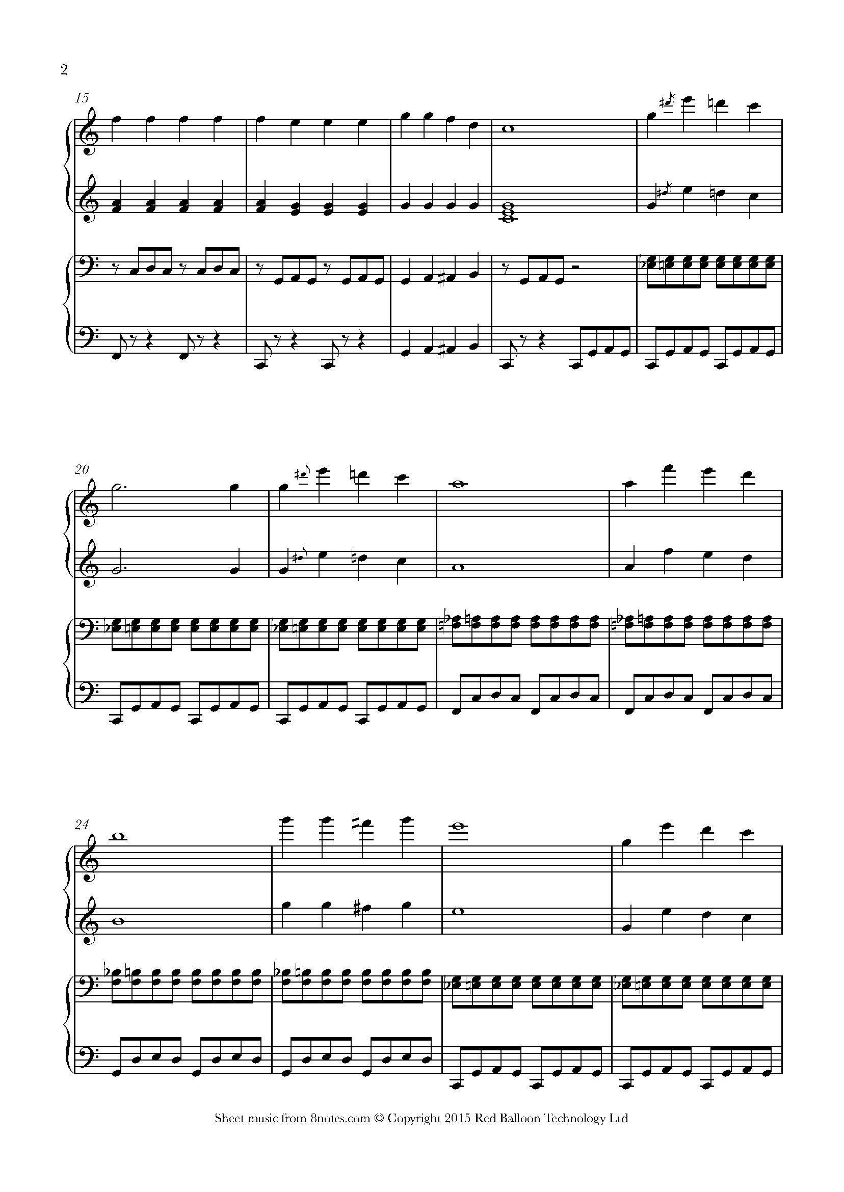 David Bruce - Jingle Bells Boogie Sheet music for Piano Duet - 8notes.com