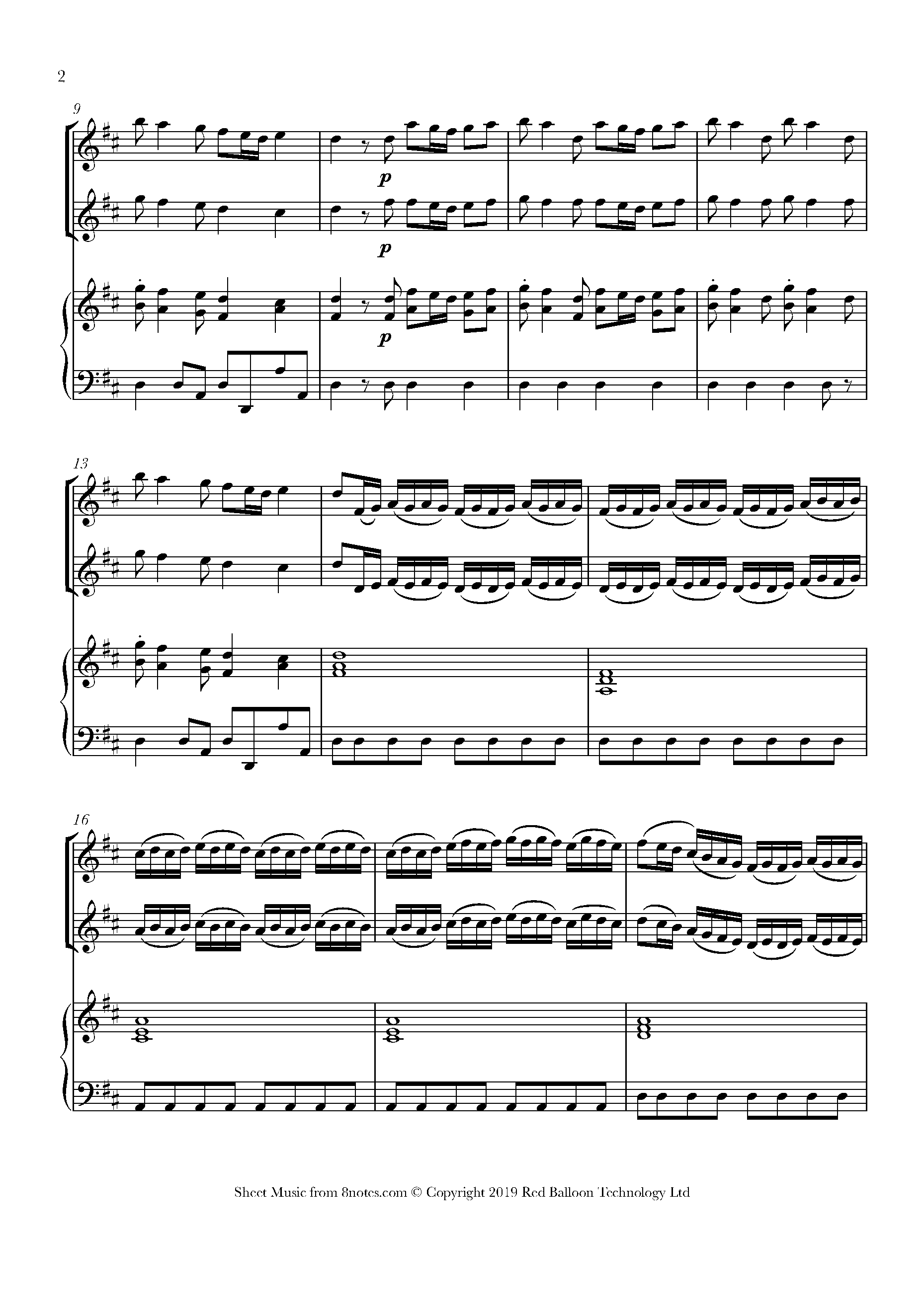 Vivaldi - Spring from The Four Seasons 1. Allegro Sheet music for Piano ...