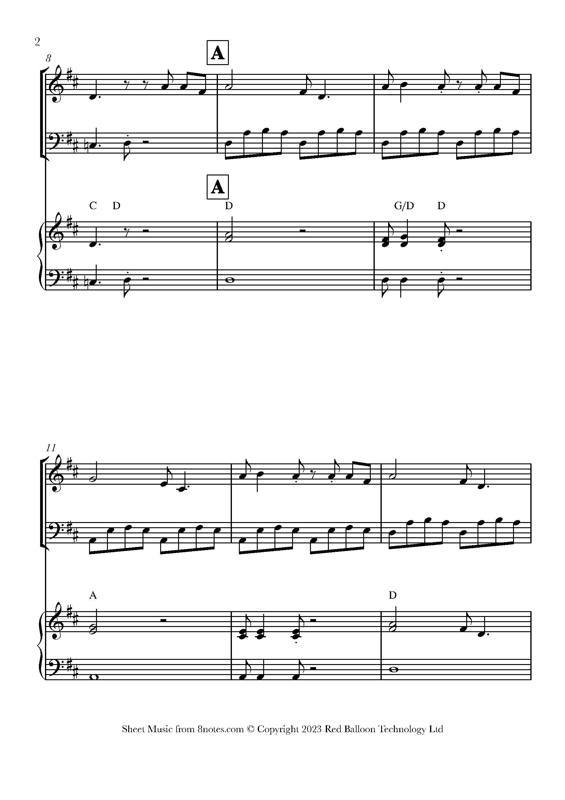 He's got the Whole World in his Hands (American Spiritual) Sheet music ...