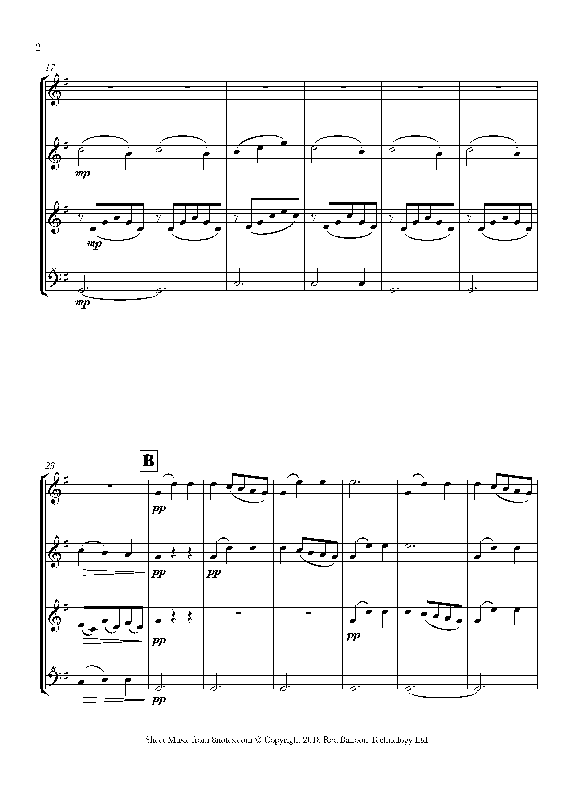 Lavender's Blue Sheet music for Recorder Quartet - 8notes.com