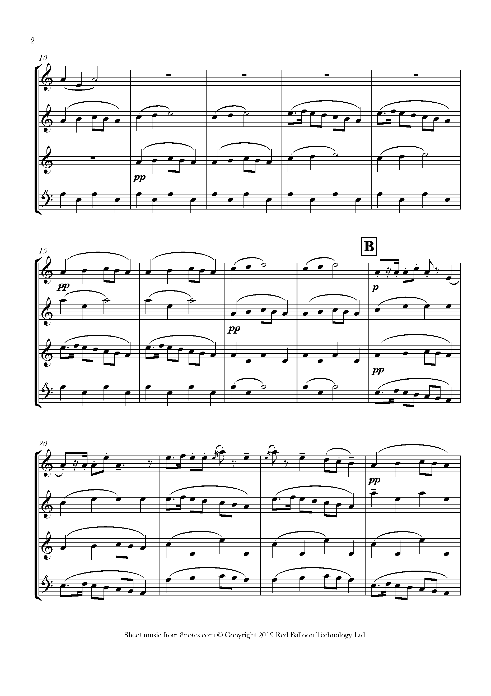Mahler - Third Movement Opening (Frere Jacques) from Symphony No.1 Sheet music for Recorder ...
