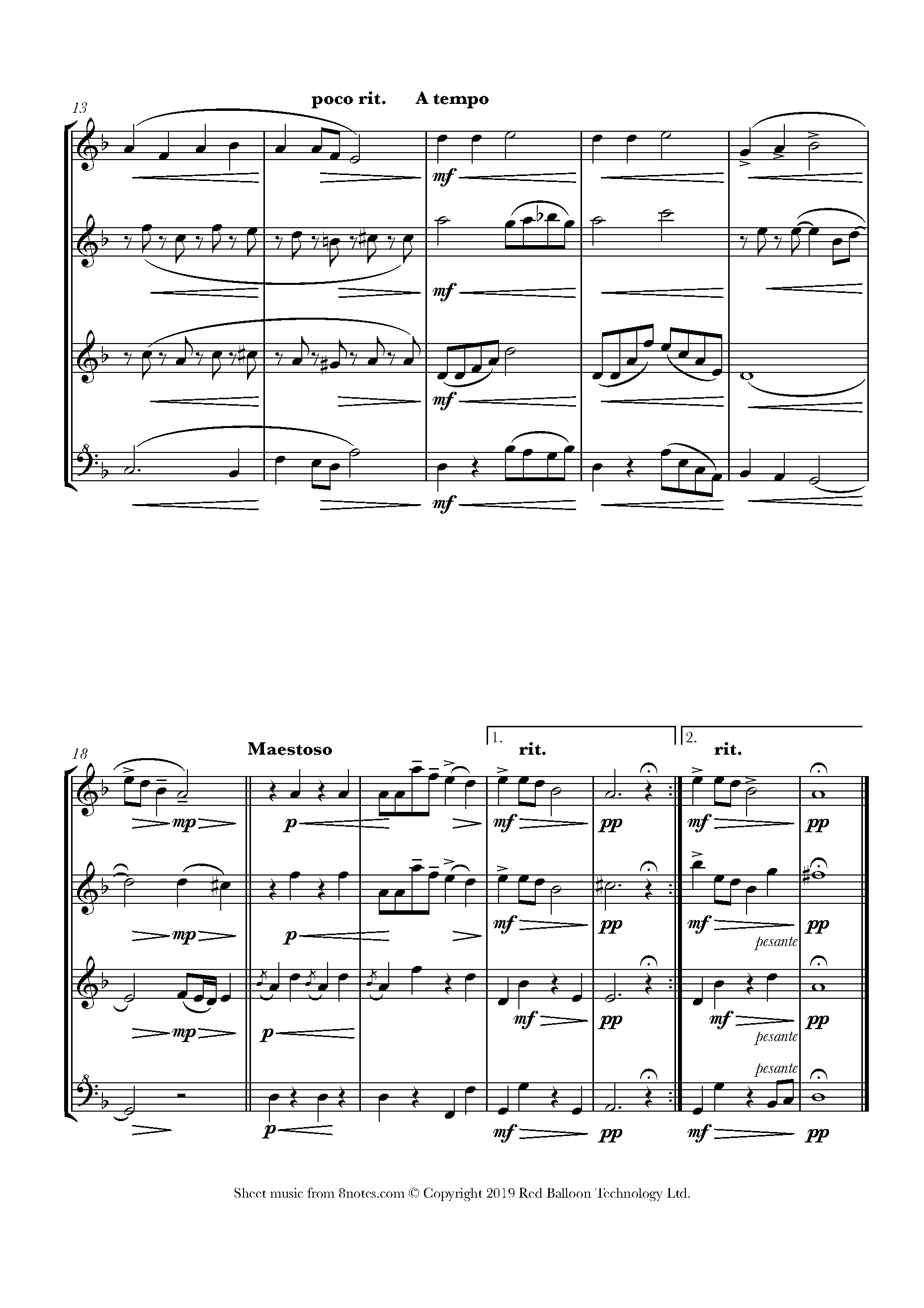 Sakura (Japanese Trad. arr. Rudolf Dittrich) Sheet music for Recorder ...