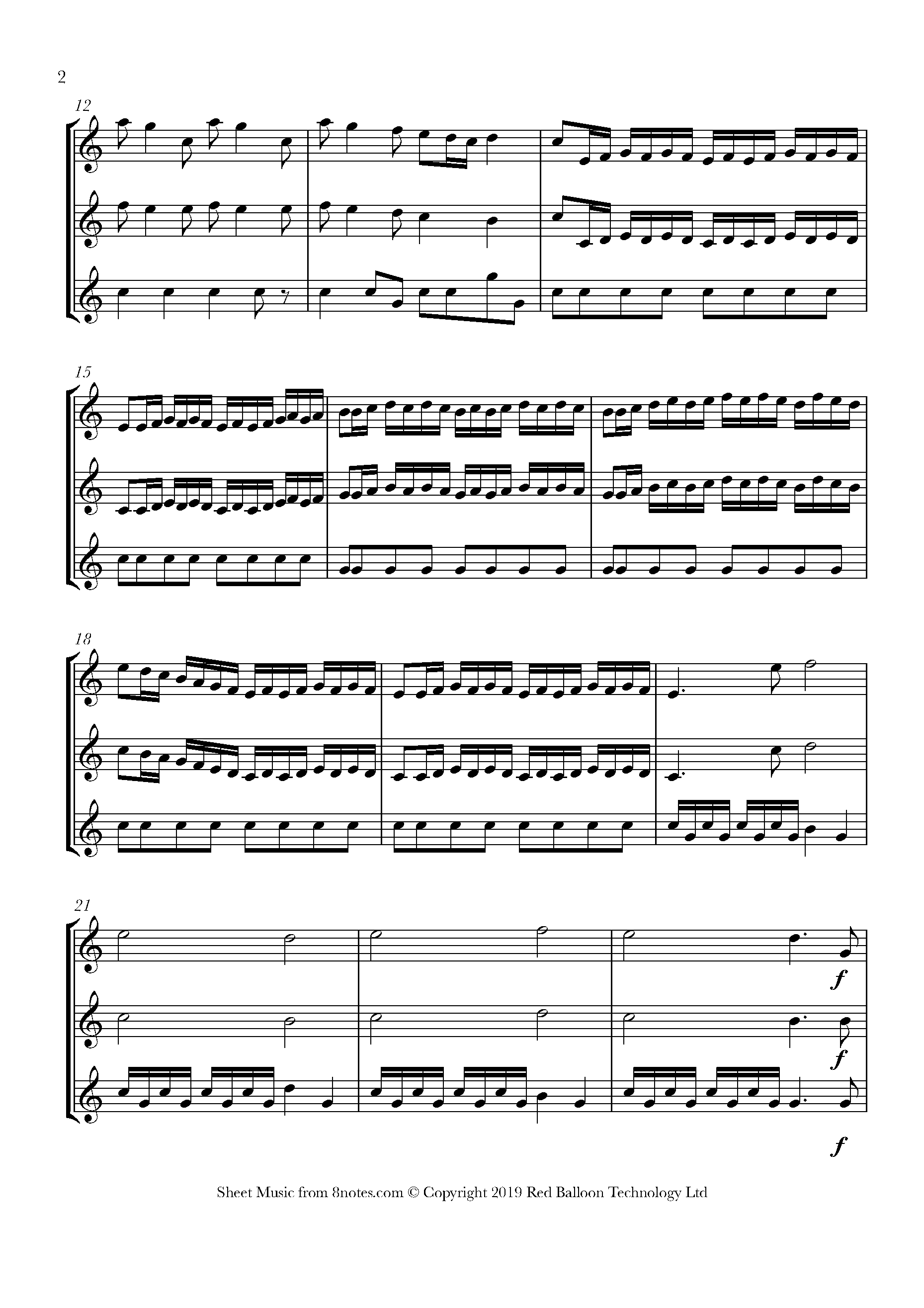 Vivaldi - Spring from The Four Seasons 1. Allegro Sheet music for ...