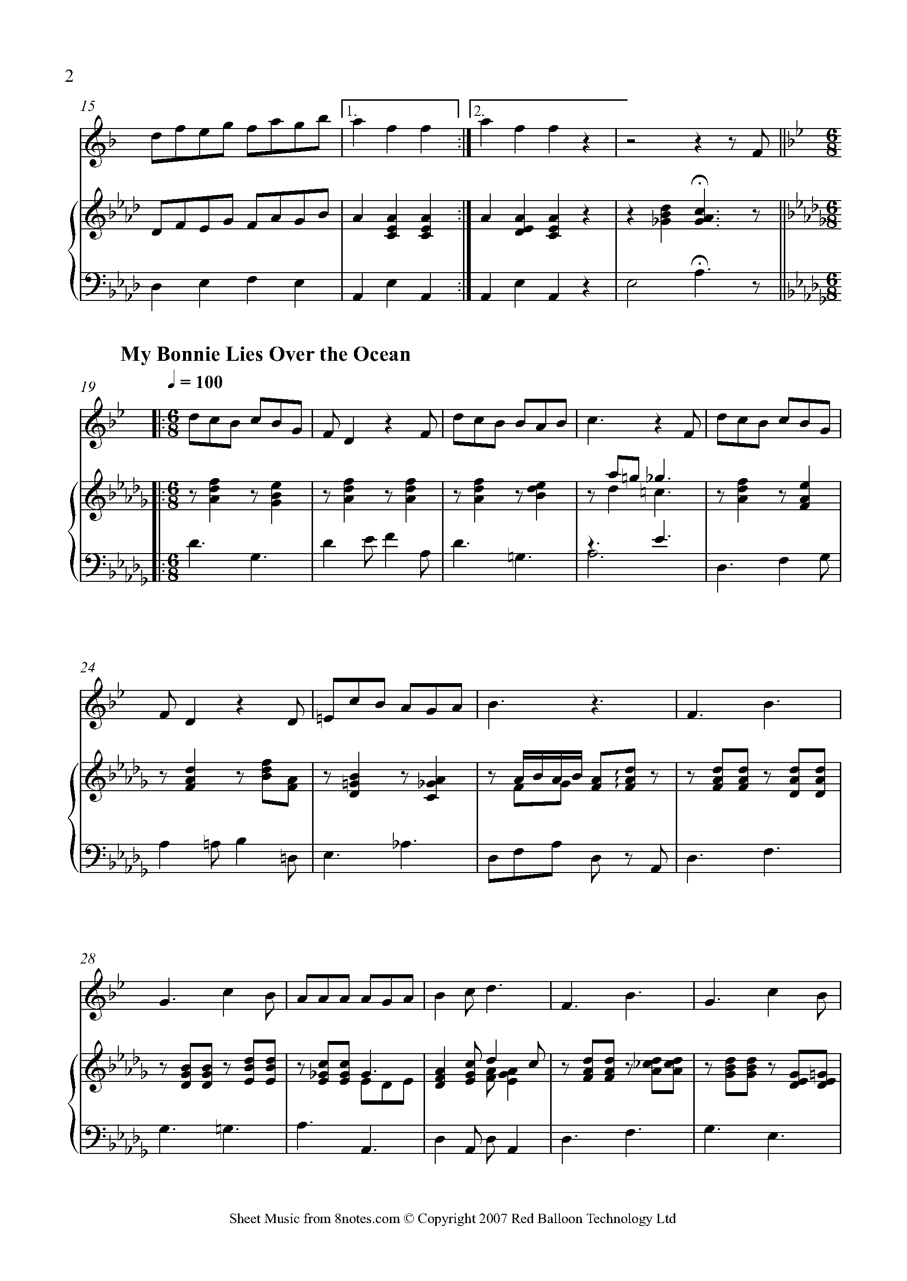 Folk Song Medley Sheet music for Saxophone - 8notes.com
