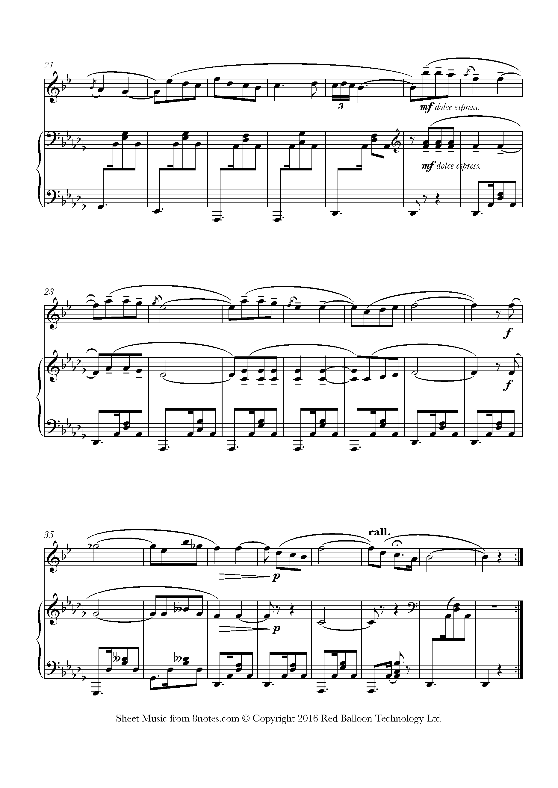 Eduardo Di Capua - O sole mio Sheet music for Saxophone - 8notes.com