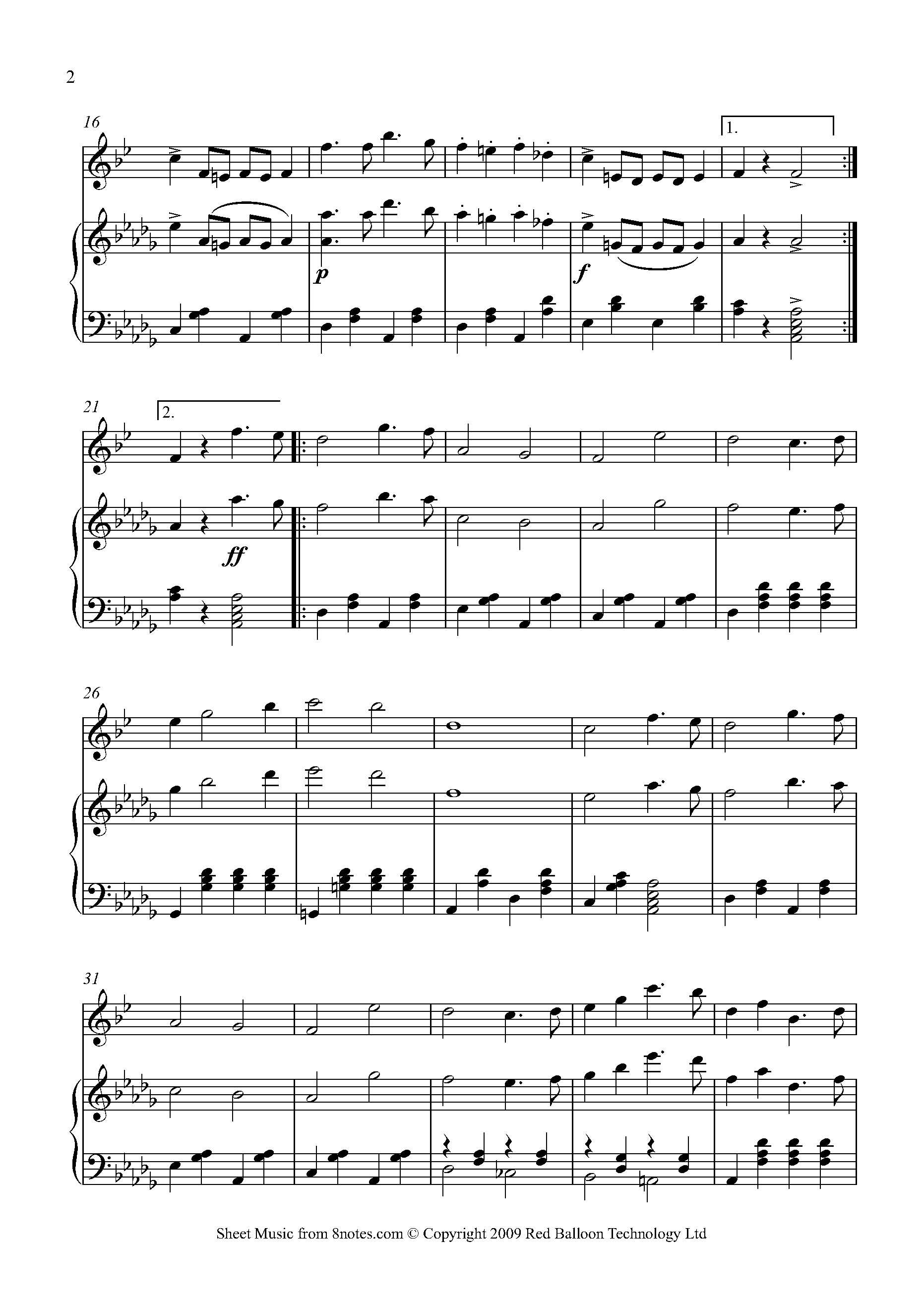 Sousa - The Stars and Stripes Forever Sheet music for Saxophone ...