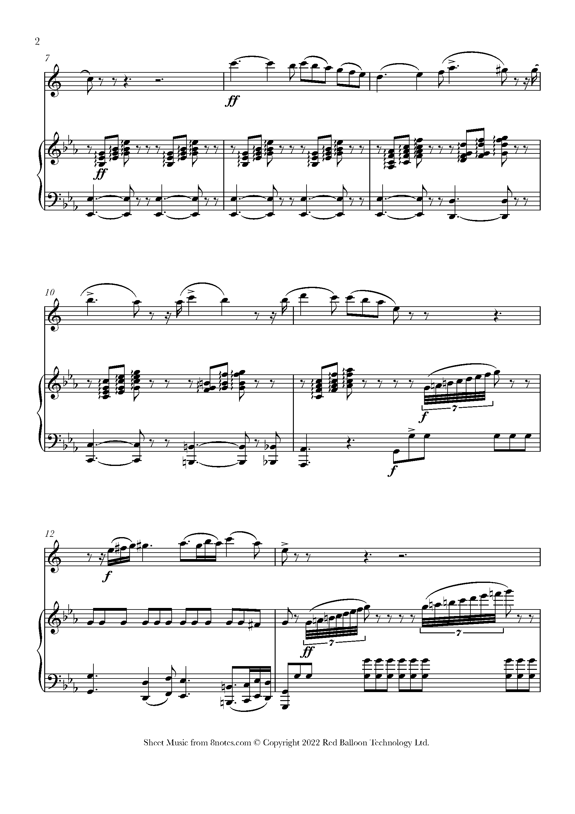 Tchaikovsky - Rose Adagio from Sleeping Beauty Sheet music for ...