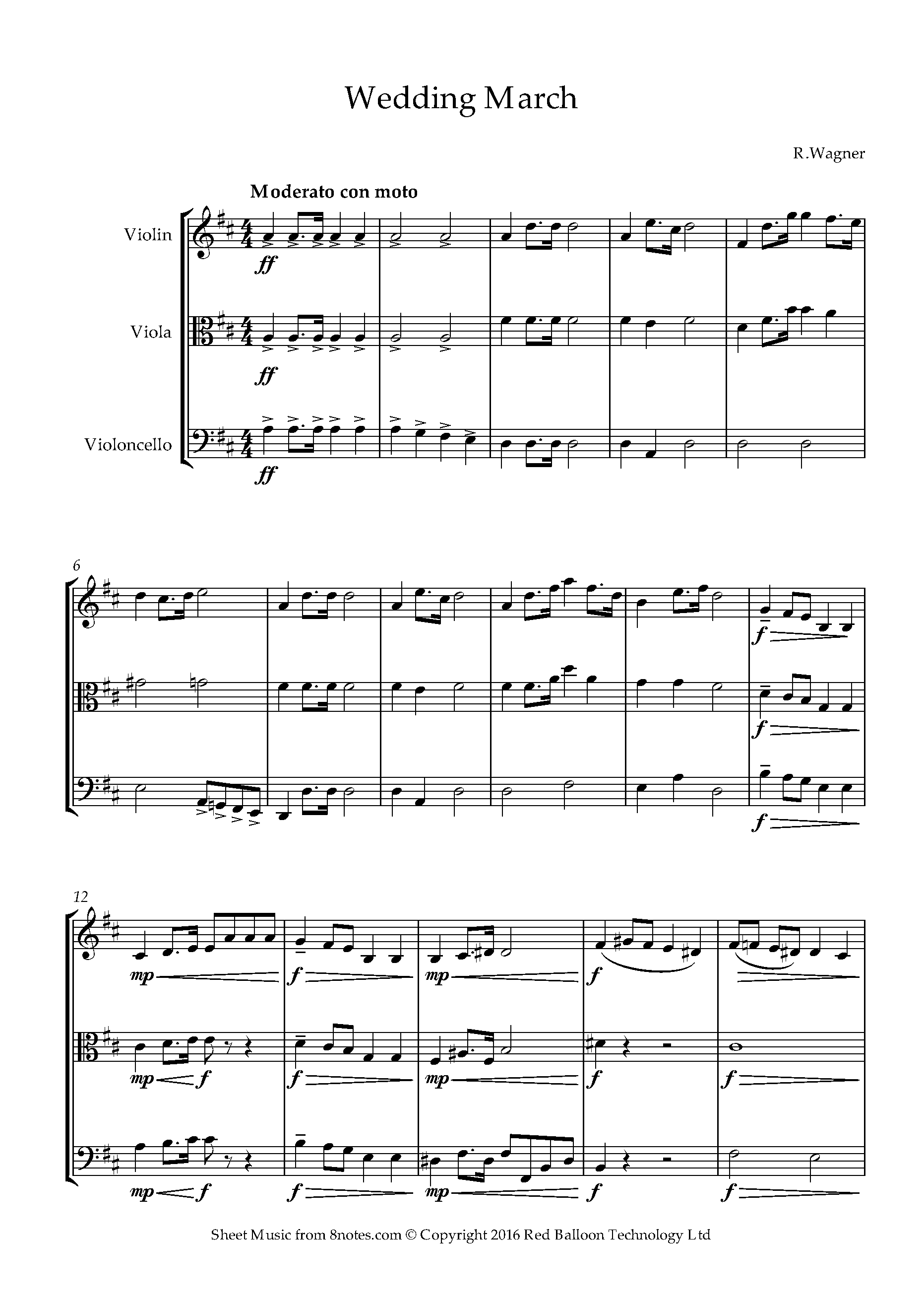 Wedding march wagner violin | Beachweddingtips.com