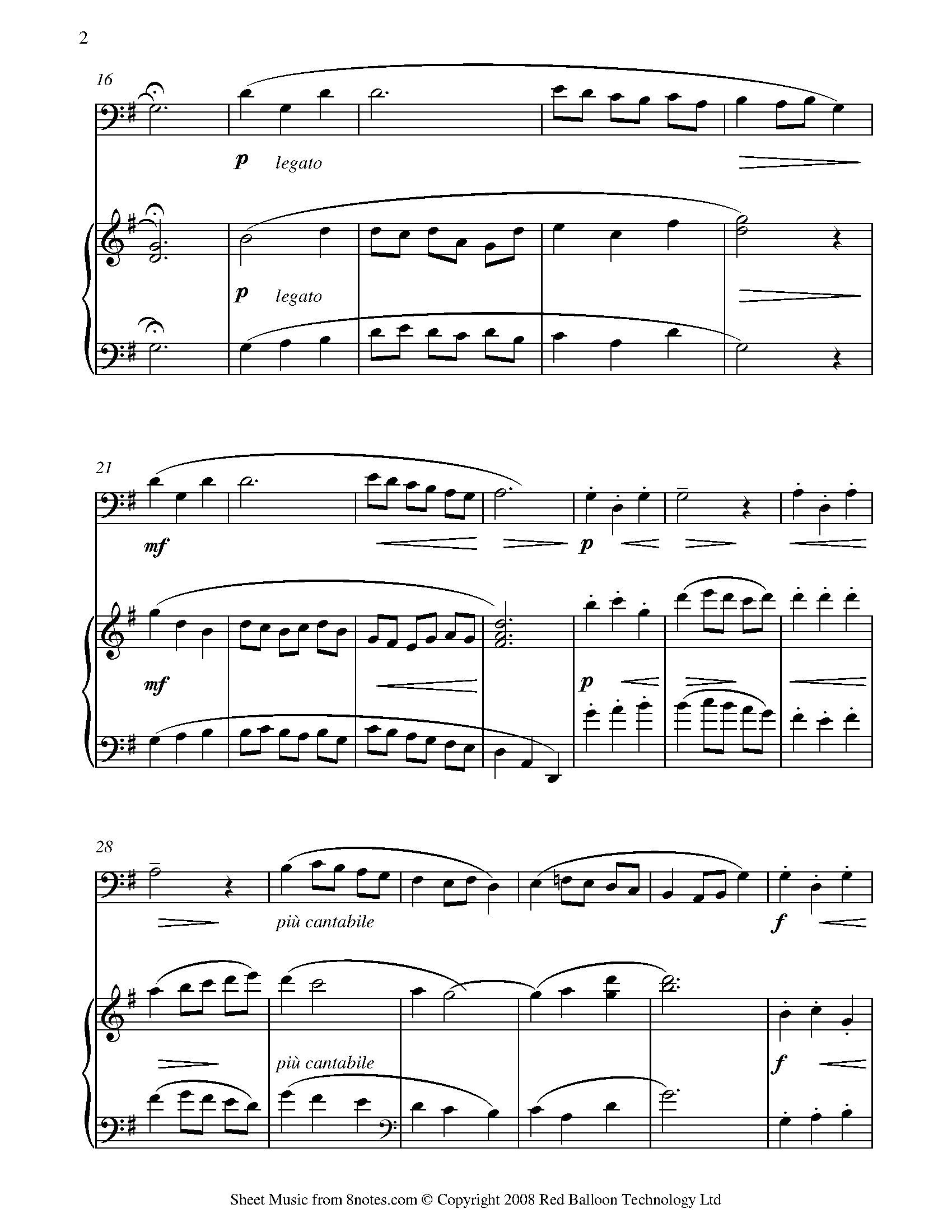 Couperin - Le Petit Rien Sheet music for Trombone - 8notes.com