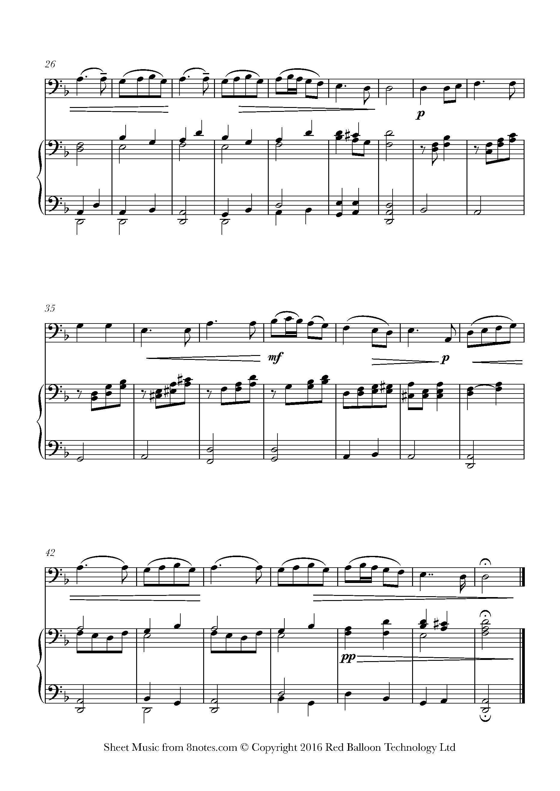 Tchaikovsky Old French Song From Children s Album Op 39 No 16 tchaikovsky-old-french-song-from-children-s-album-op-39-no-16