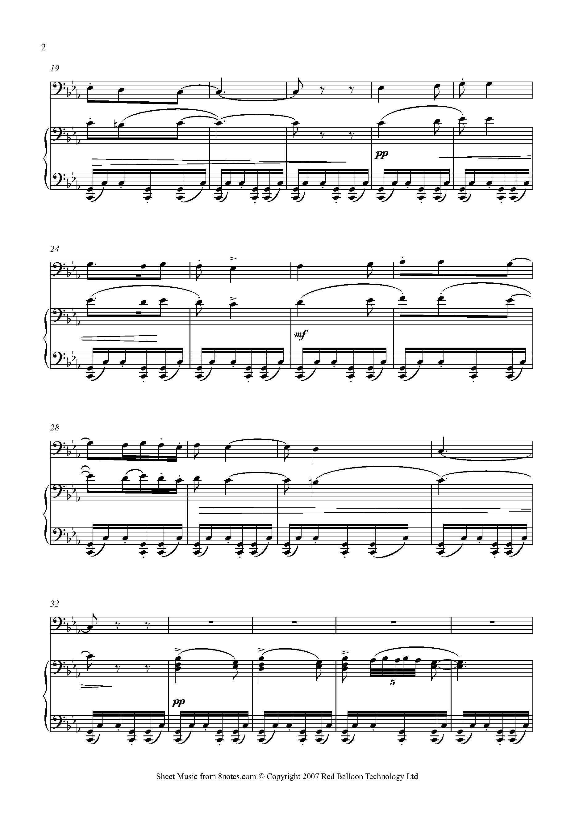 Tchaikovsky - Arabian Dance from the Nutcracker Sheet music for ...