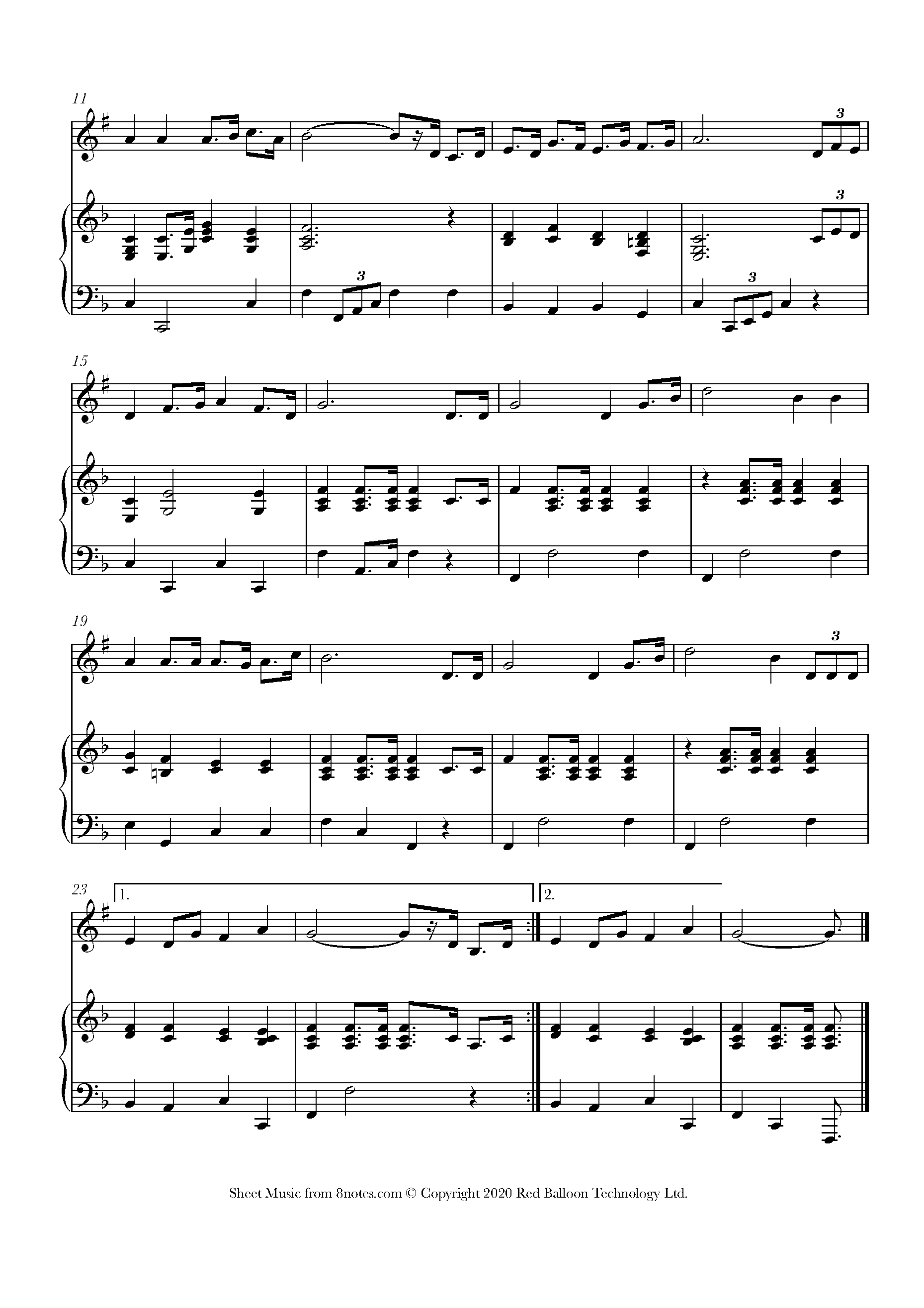 O Cameroon, Thou Cradle of our Fathers (Cameroon National Anthem) Sheet ...