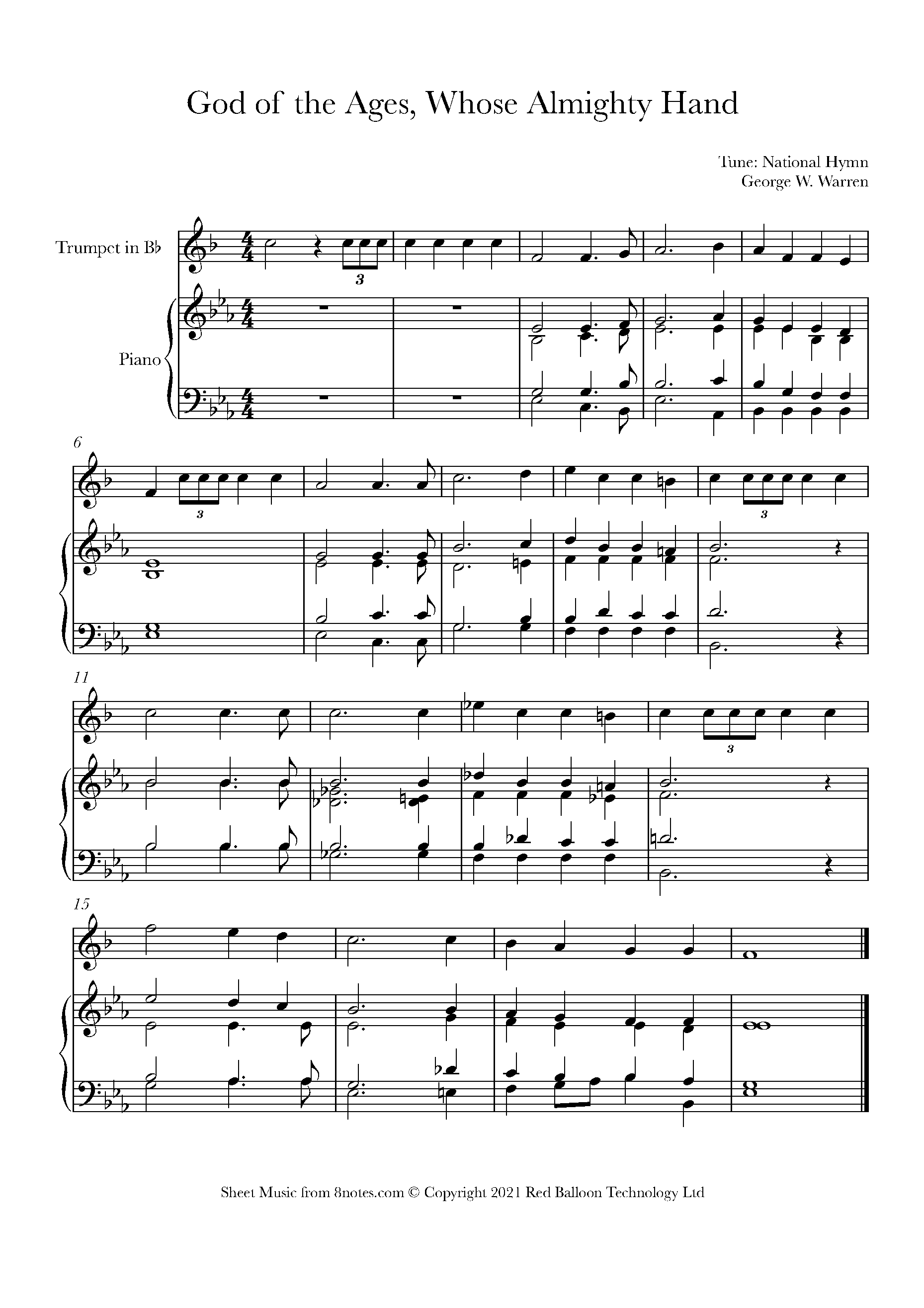 Christian Trumpet Sheet Music at Willie Liggins blog
