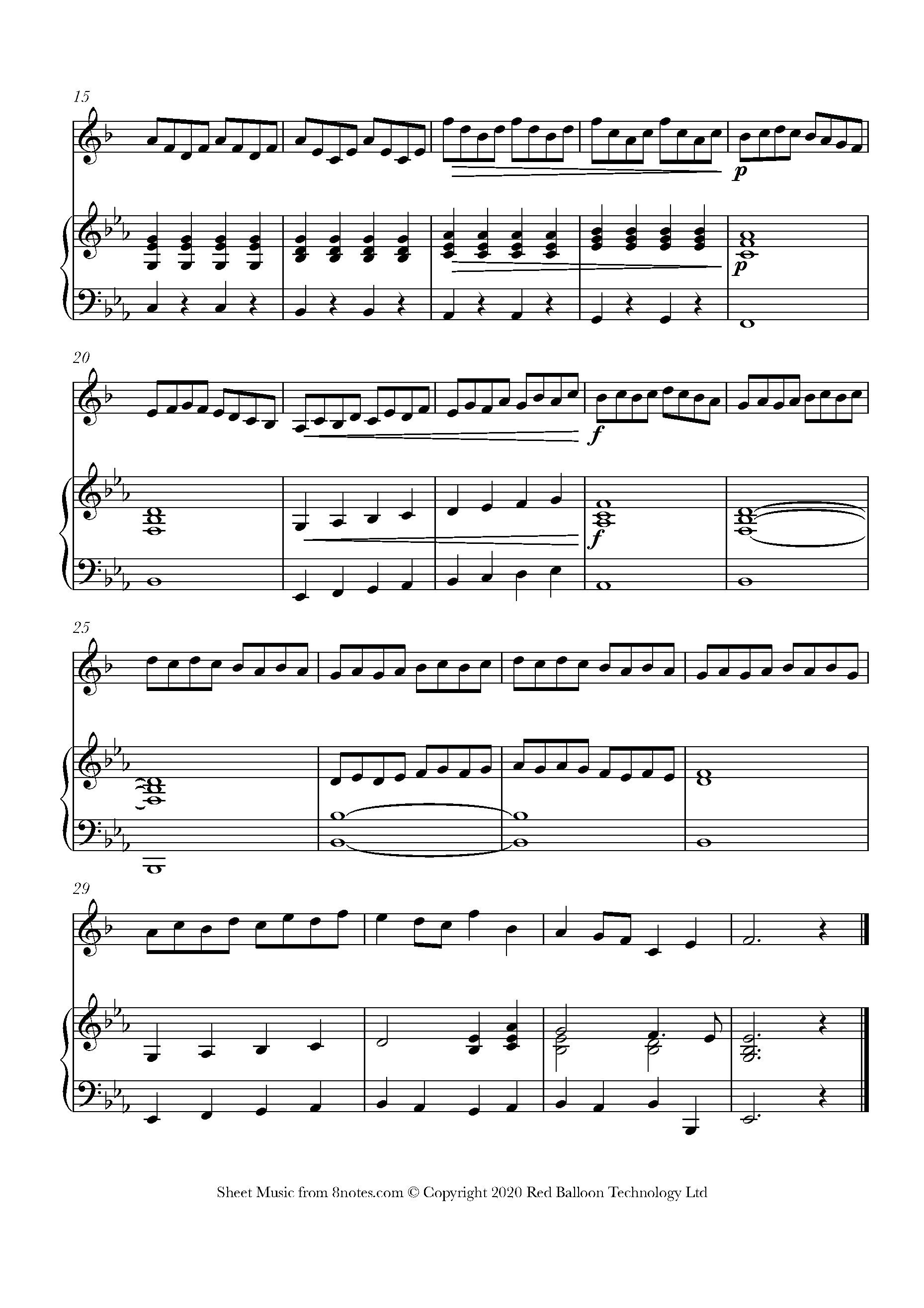 Handel - The Arrival of the Queen of Sheeba Sheet music for Trumpet ...