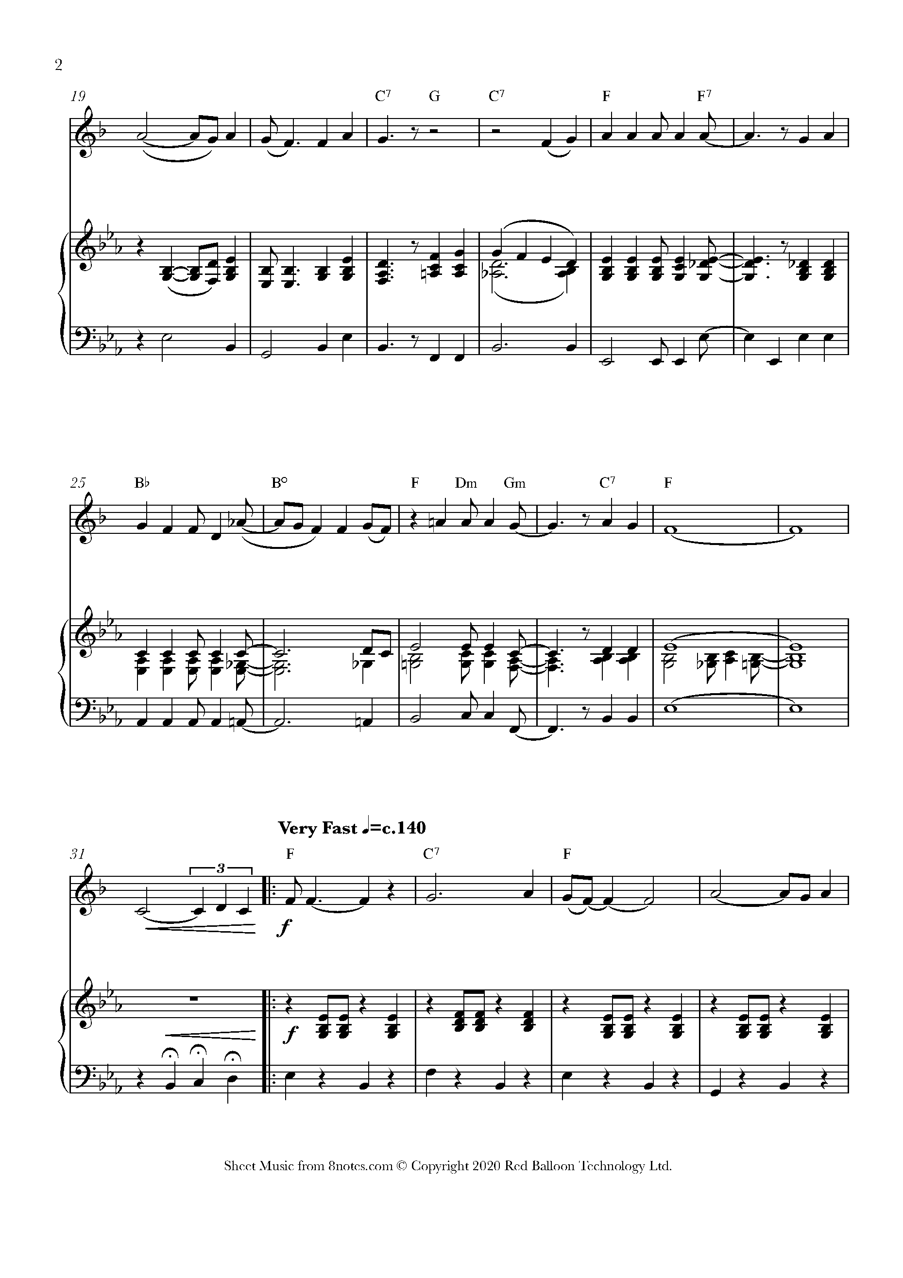 Oh, Freedom Sheet music for Trumpet - 8notes.com