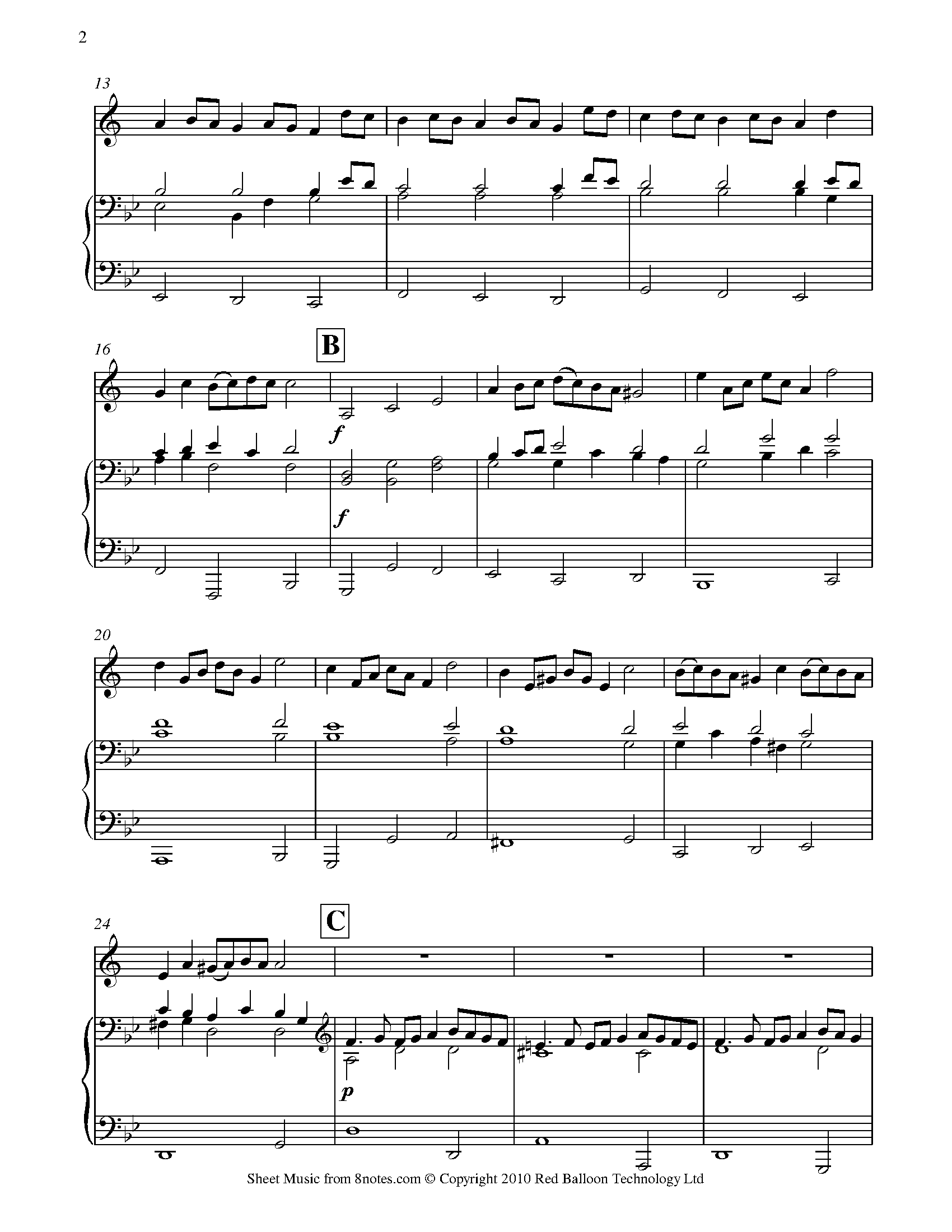 Purcell - Rondeau from Abdelazer Sheet music for Trumpet - 8notes.com