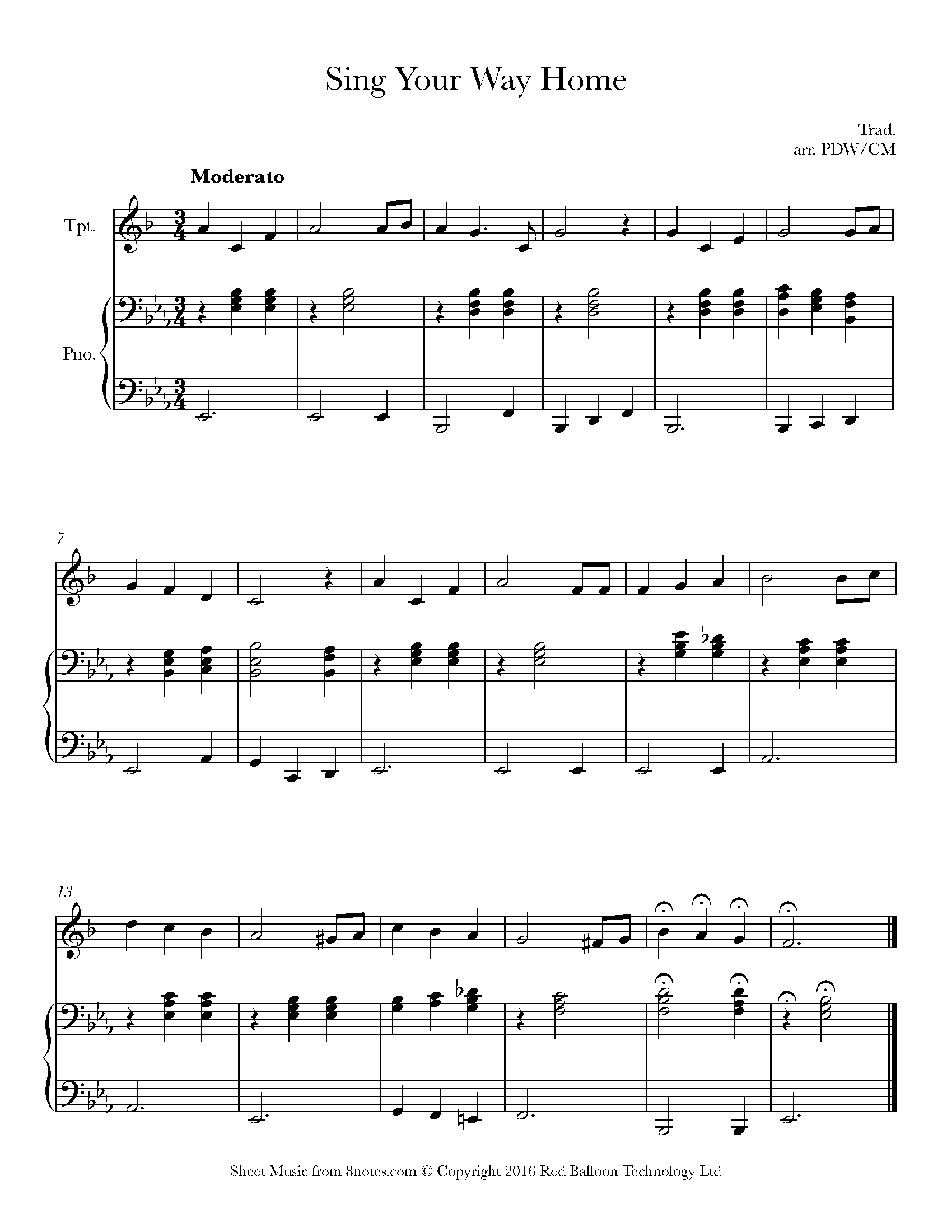 Free Trumpet Sheet Music, Lessons & Resources - 8notes.com