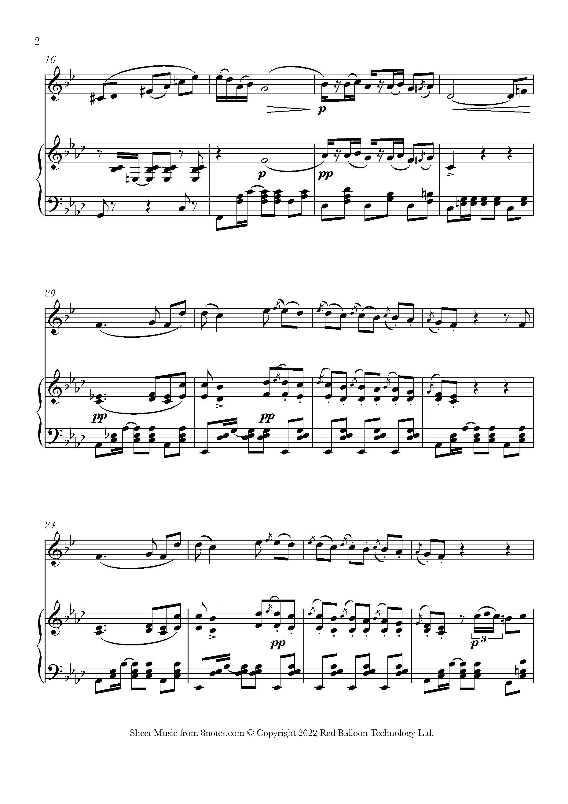 Verdi - Merce Dilette Amiche from Les Vepres Siciliennes Sheet music ...