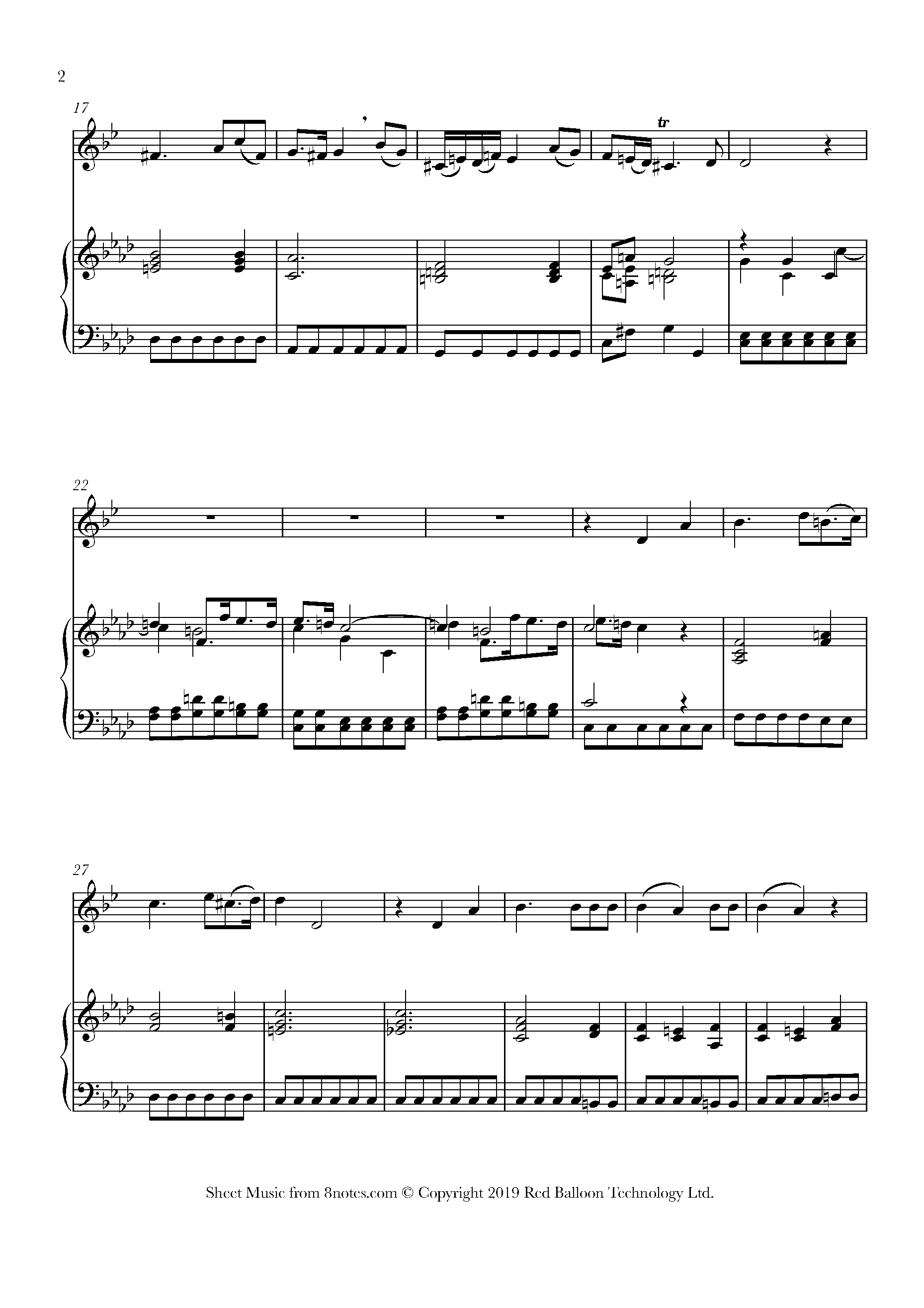 Vivaldi - Stabat Mater, RV 621, 1st Movement Sheet music for Trumpet ...