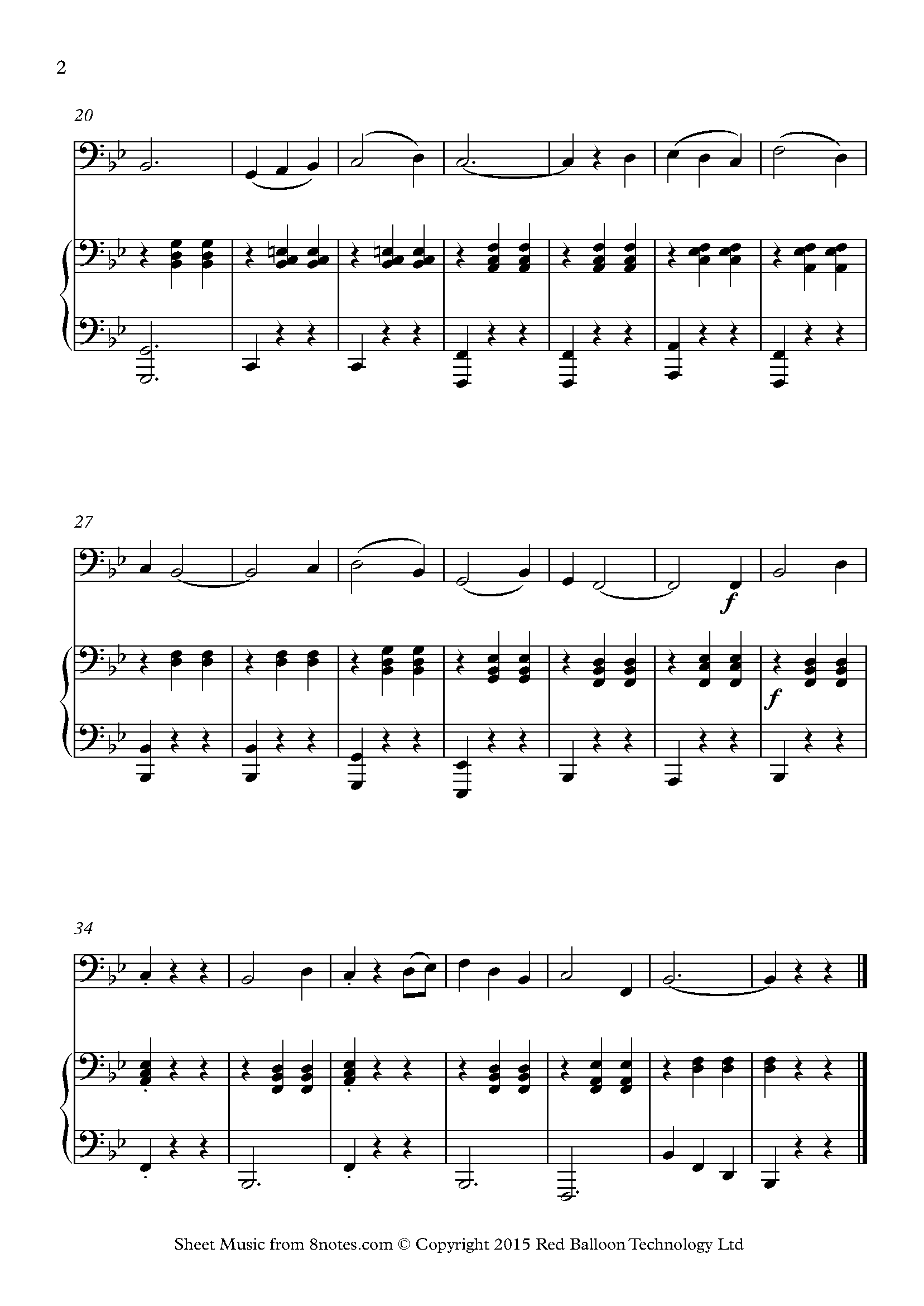 Harry Dacre - Daisy Bell (Daisy, Daisy) Sheet music for Tuba - 8notes.com