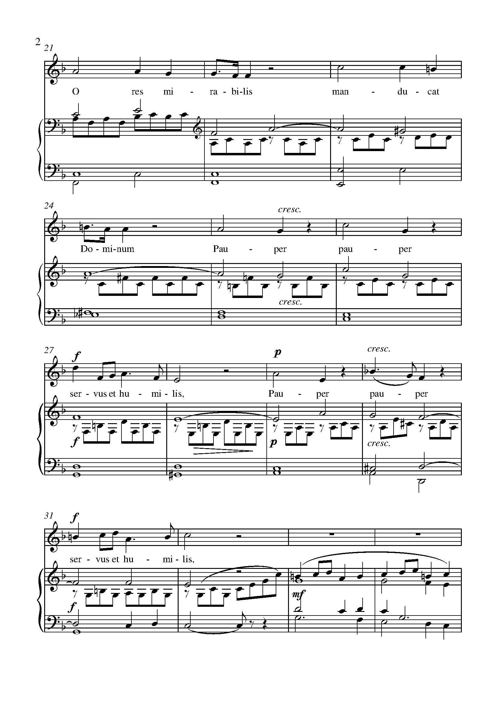 Franck - Panis Angelicus Sheet music for Unison Choir - 8notes.com
