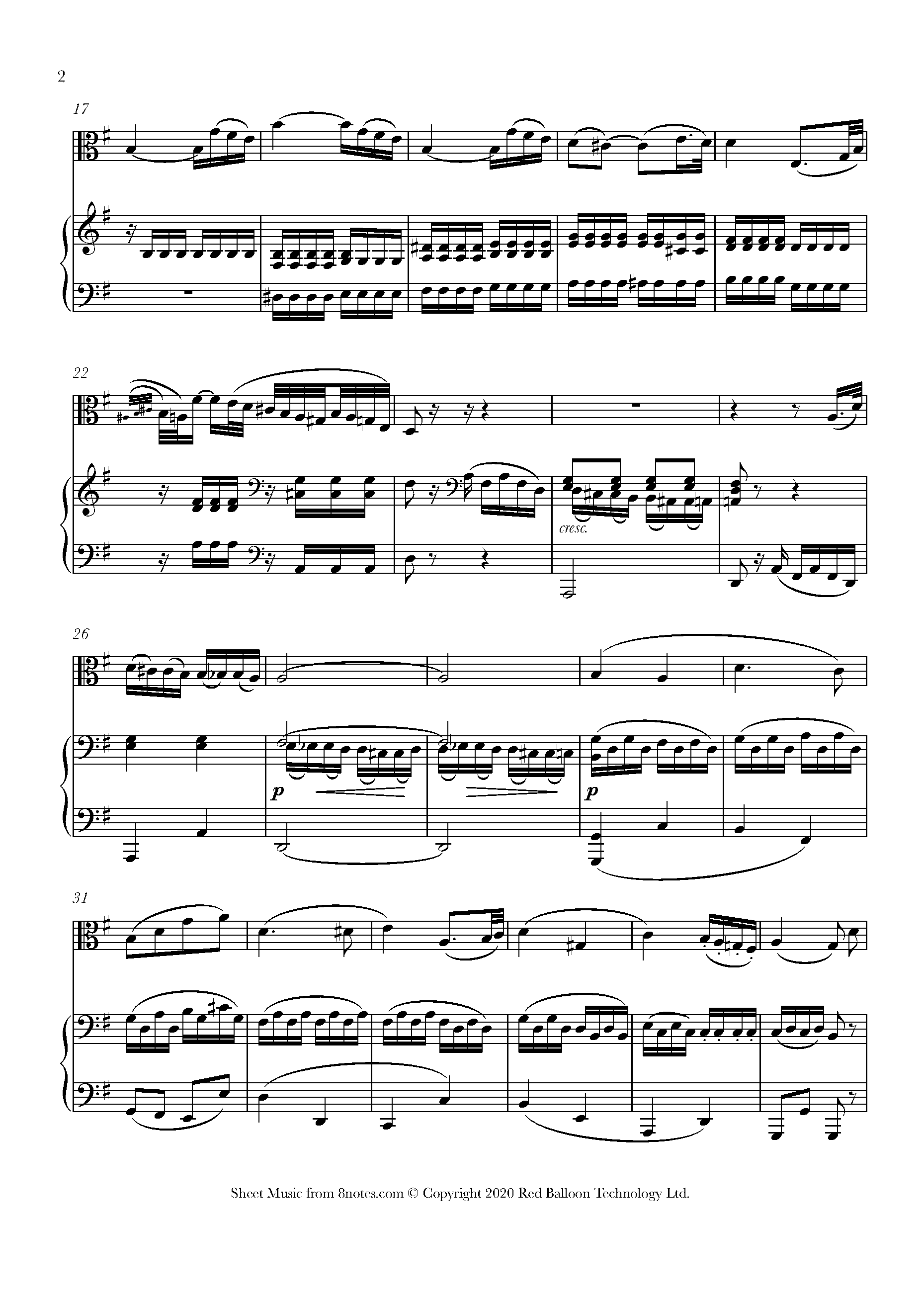 Beethoven - Theme from Pathetique Sonata Adagio (Full Version) Sheet ...
