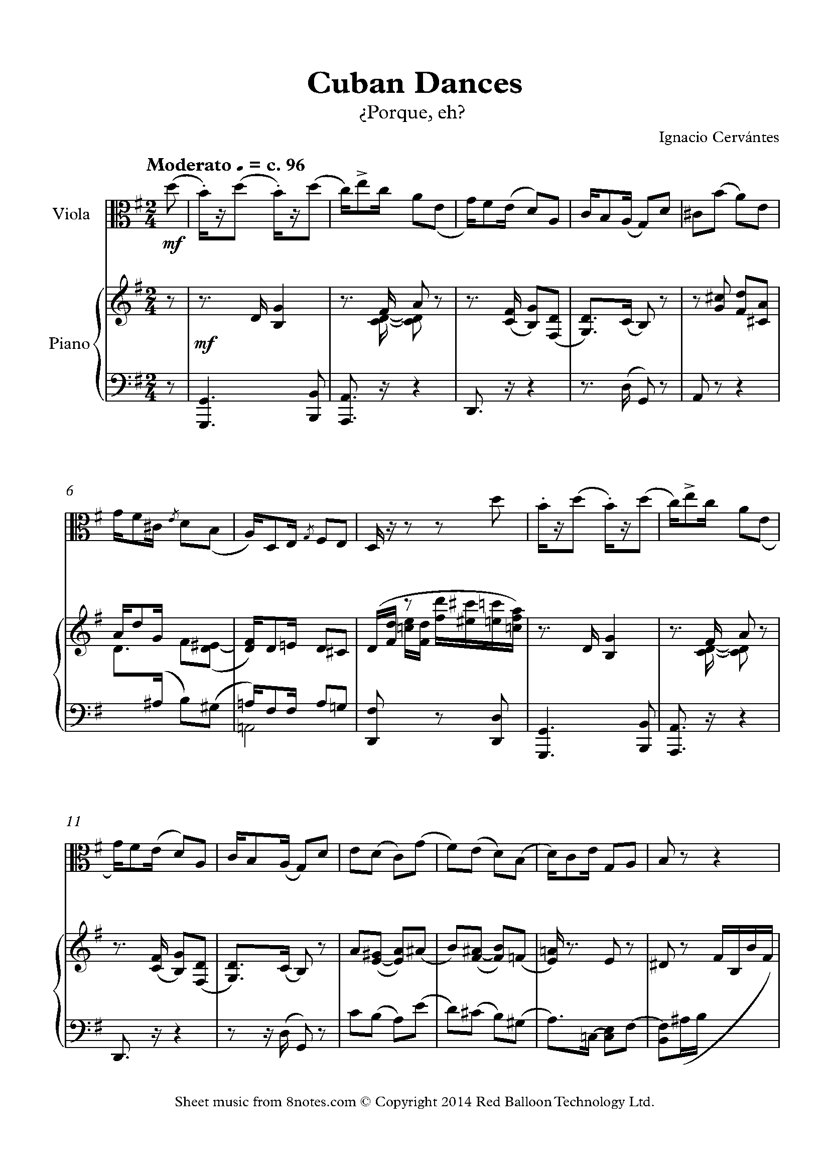 Free Viola Sheet Music, Lessons & Resources - 8notes.com