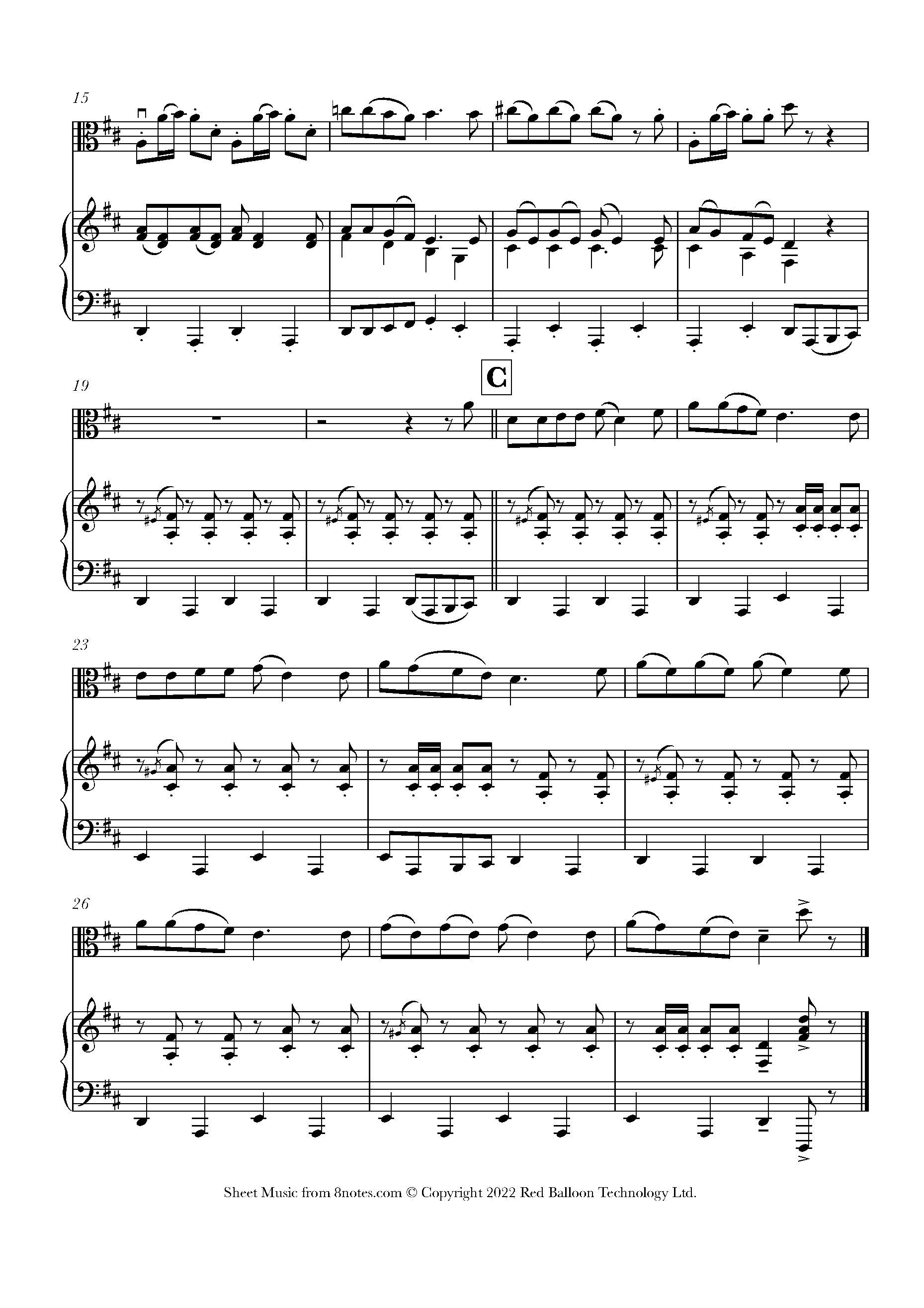 I Have a Little Dreidel (Jewish Trad.) Sheet music for Viola - 8notes.com