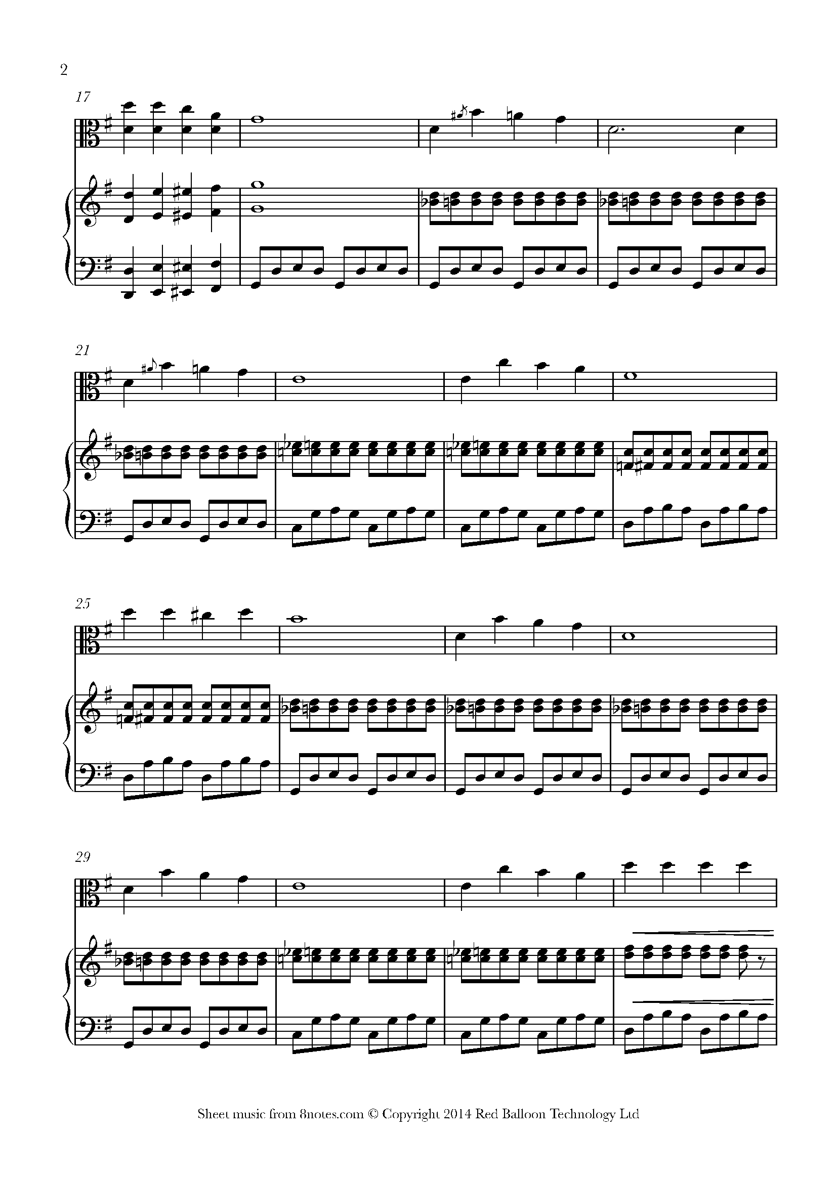 David Bruce - Jingle Bells Boogie Sheet music for Viola - 8notes.com