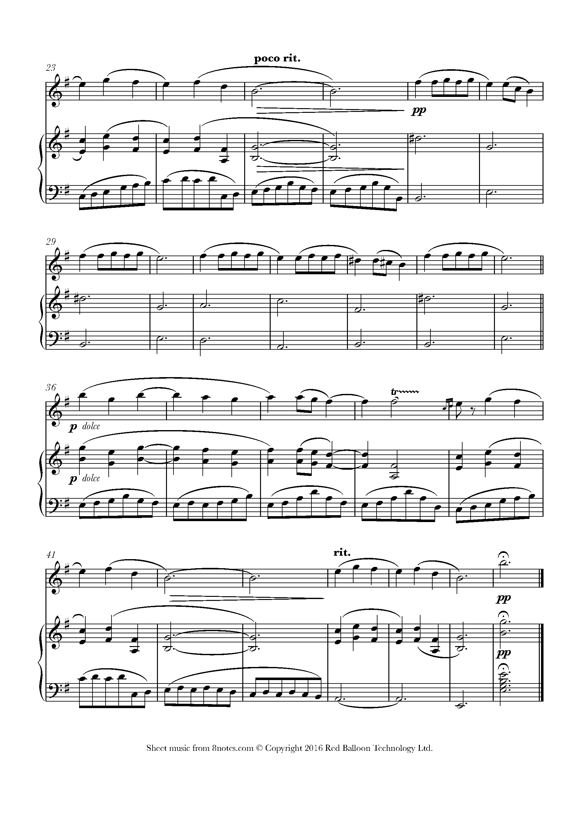 Granados - Oriental - Spanish Dance No. 2 Sheet music for Violin ...