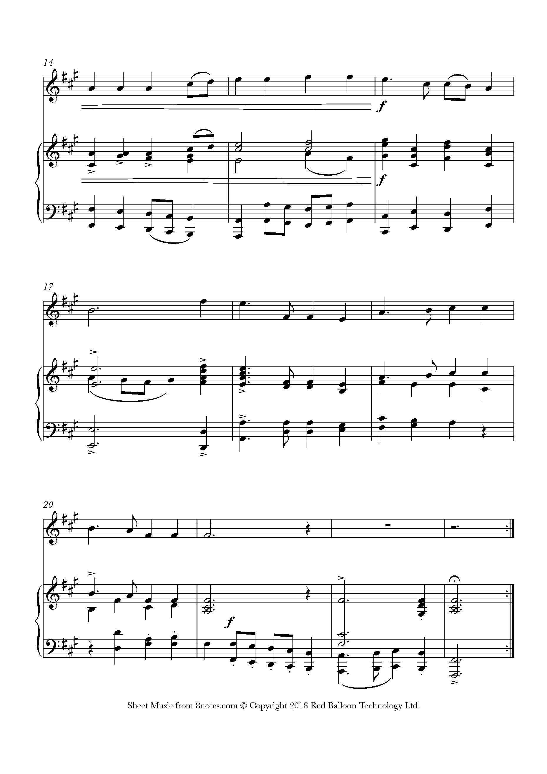 High Germany Sheet music for Violin - 8notes.com