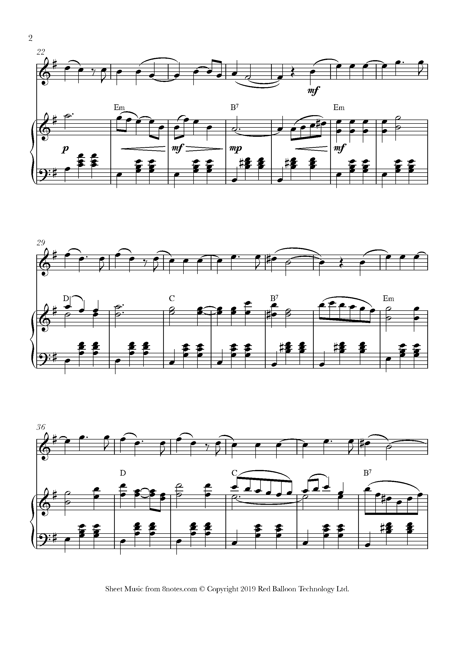 La Llorona (Mexican Traditional Song) Sheet music for Violin - 8notes.com