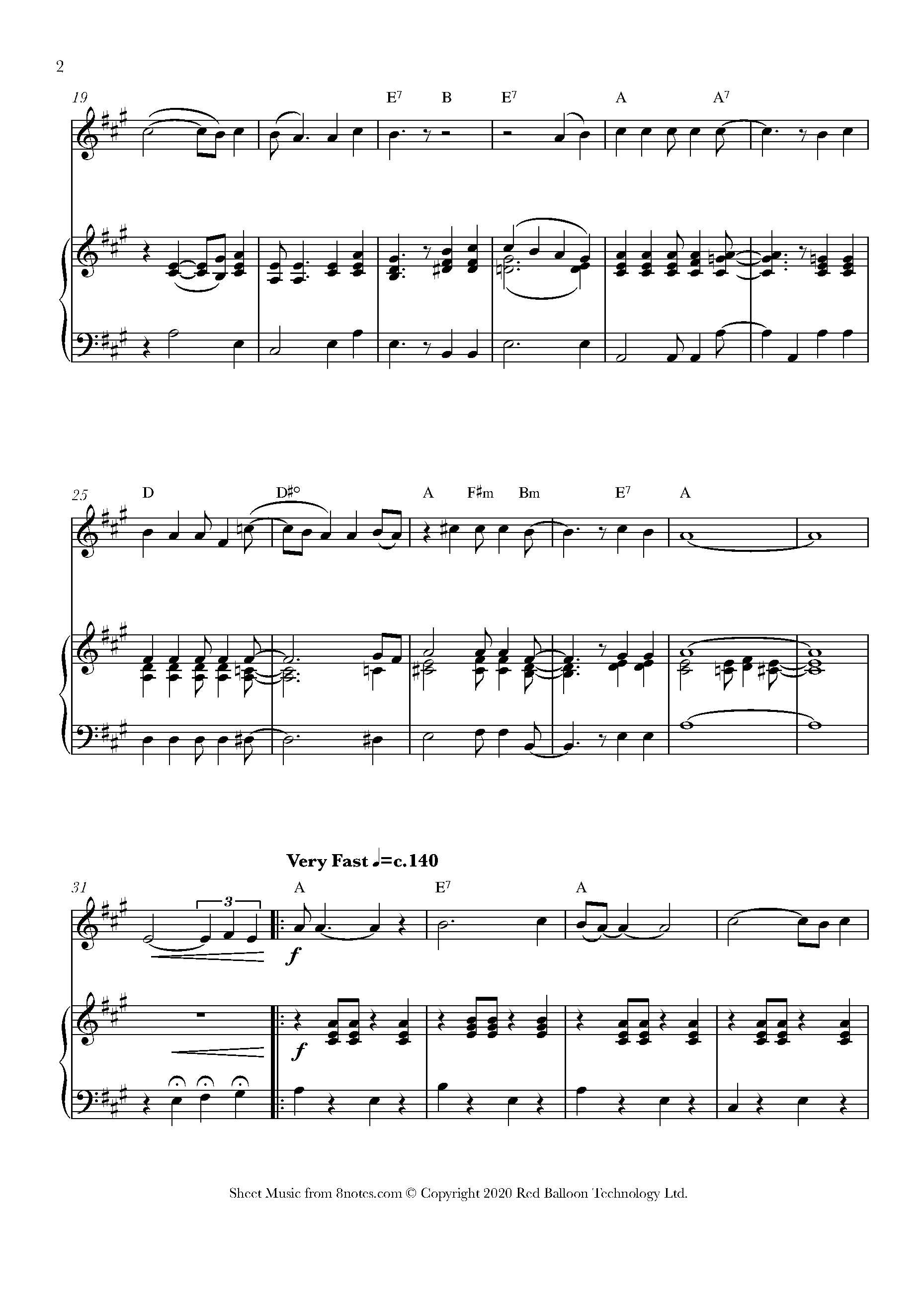 Oh, Freedom Sheet music for Violin - 8notes.com