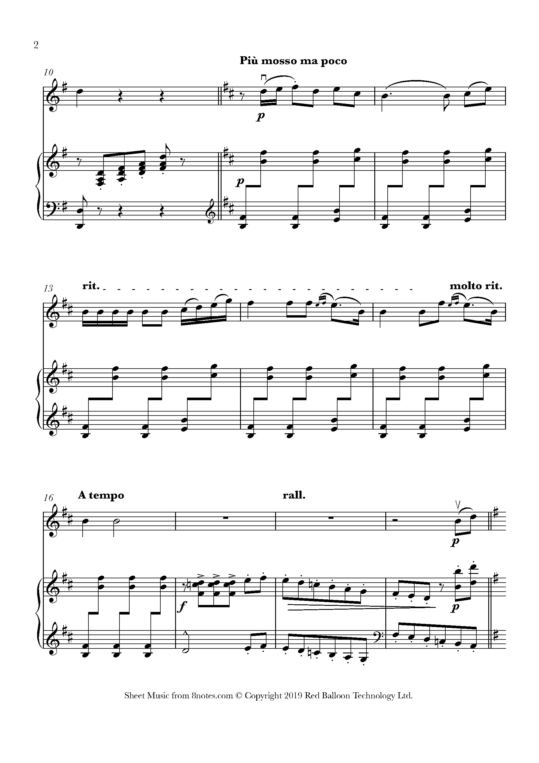 Puccini - Tra Voi Belle from Manon Lescaut Sheet music for Violin ...