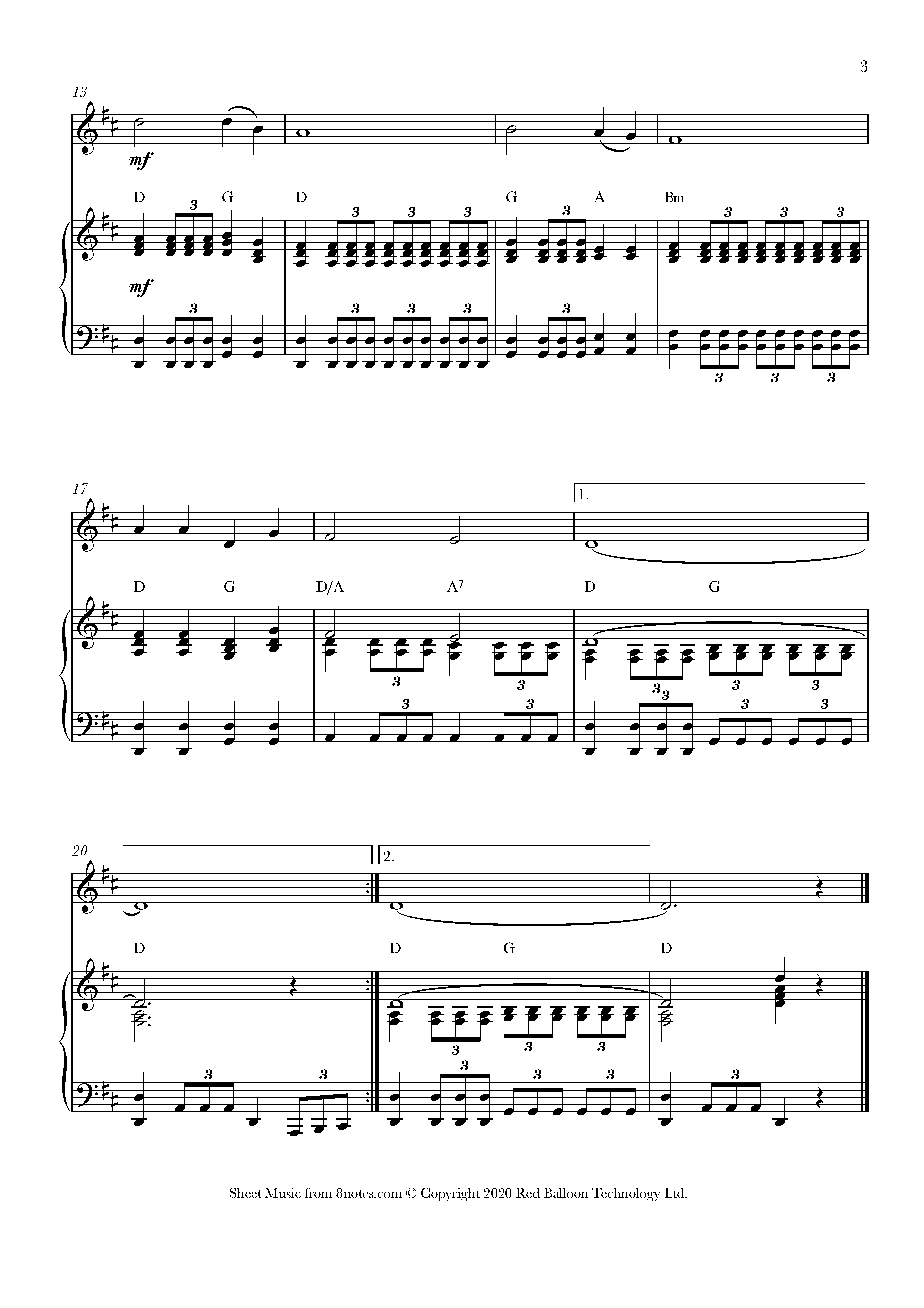 We Shall Overcome Sheet music for Violin - 8notes.com