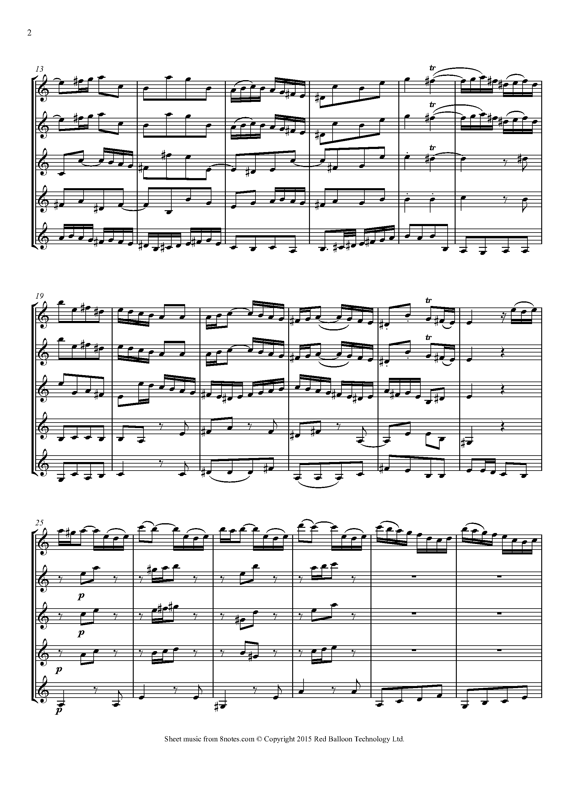 Bach - Violin Concerto in A Minor, BWV 1041 1st mvt Sheet music for ...