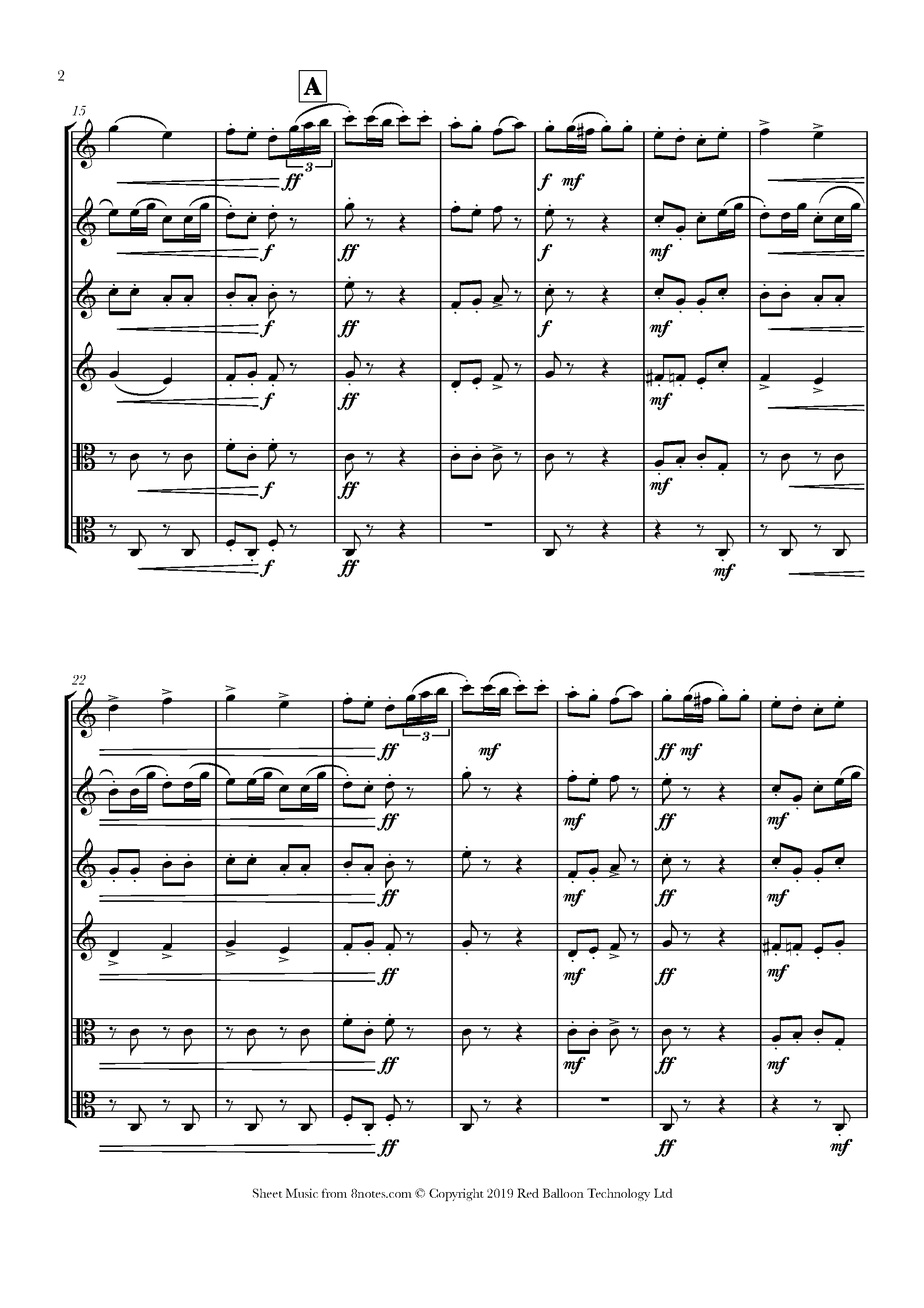 Tchaikovsky - Trepak from Nutcracker Suite, Op. 71a IV. Sheet music for ...