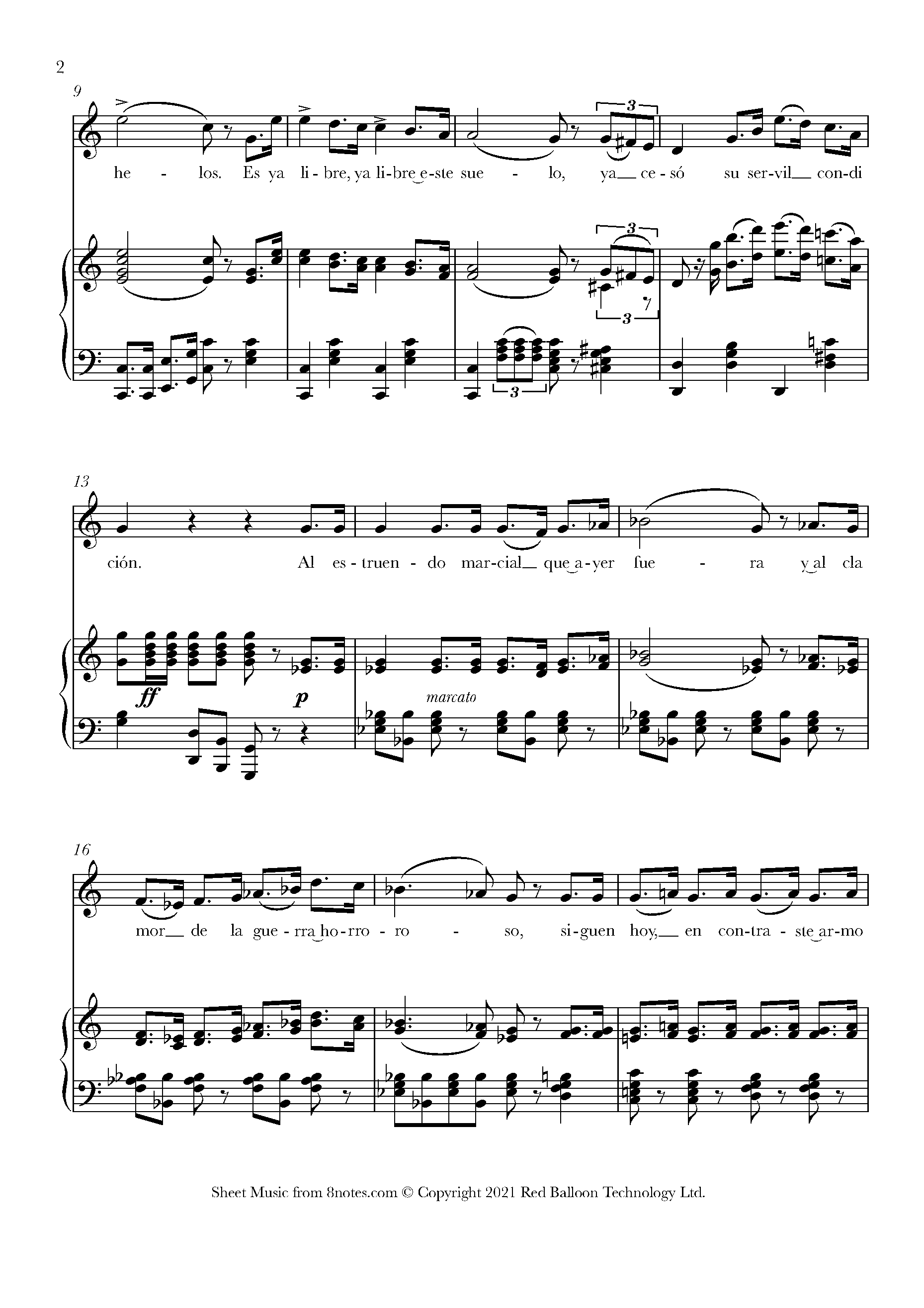 Leopoldo Benedetto Vincenti - Himno Nacional de Bolivia (Bolivian ...