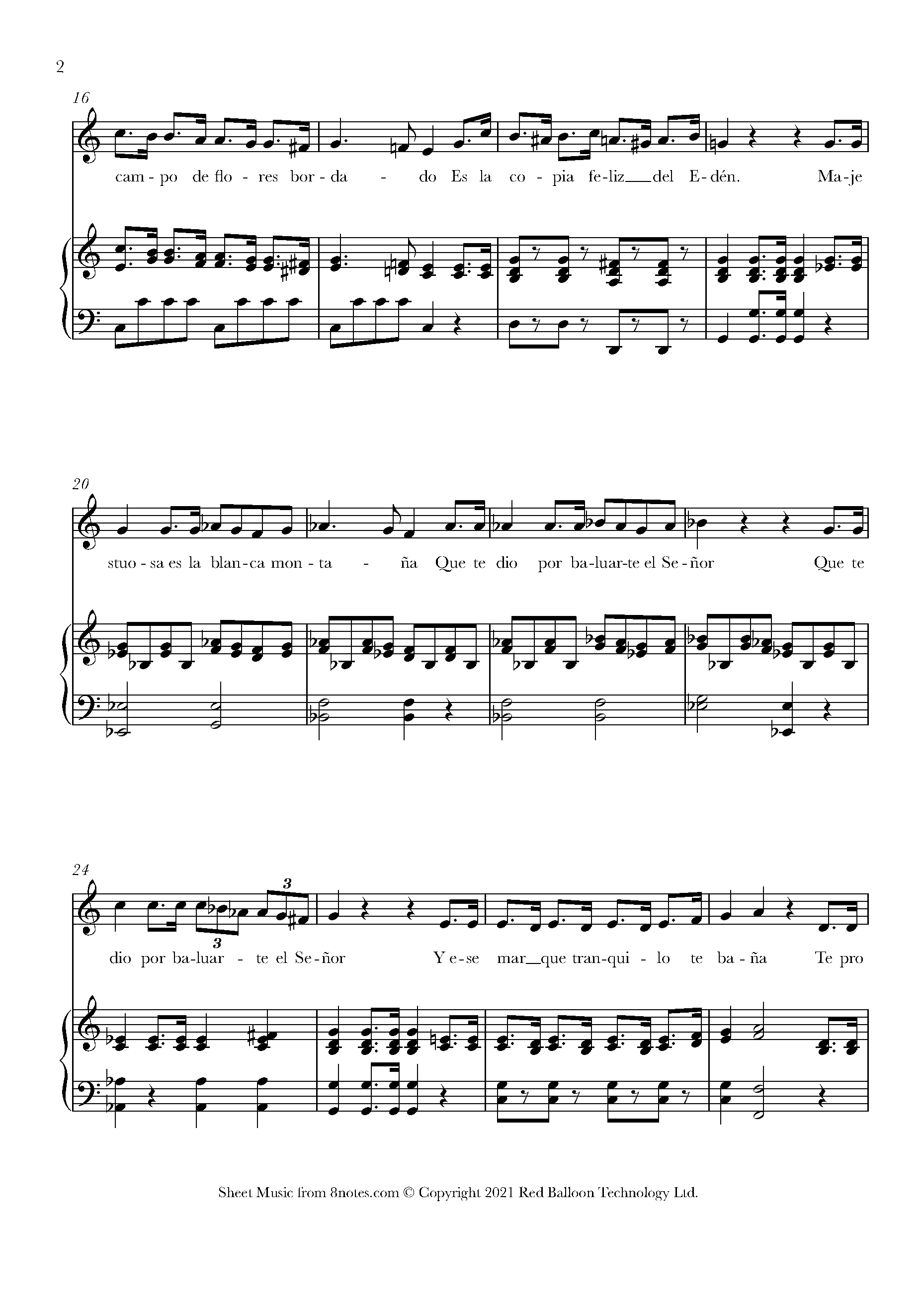 ramón Carnicer Himno Nacional De Chile Chile National Anthem Sheet